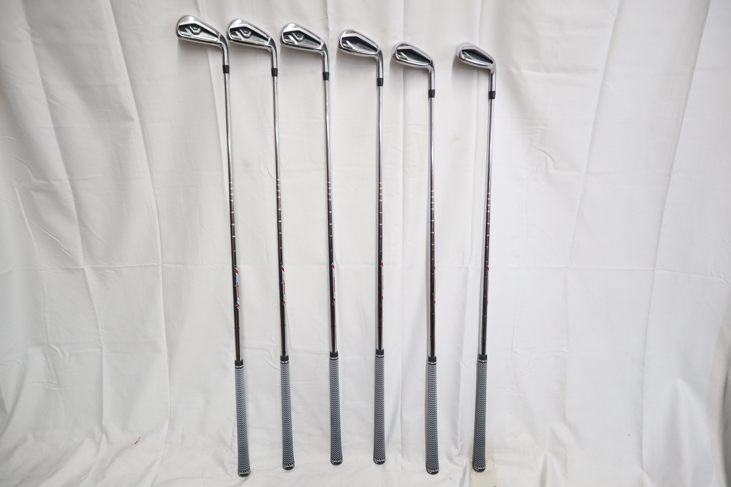 Titleist T-Series T300 6-Pc Irons & Wedge Clubs / True Temper AMT S300 ...
