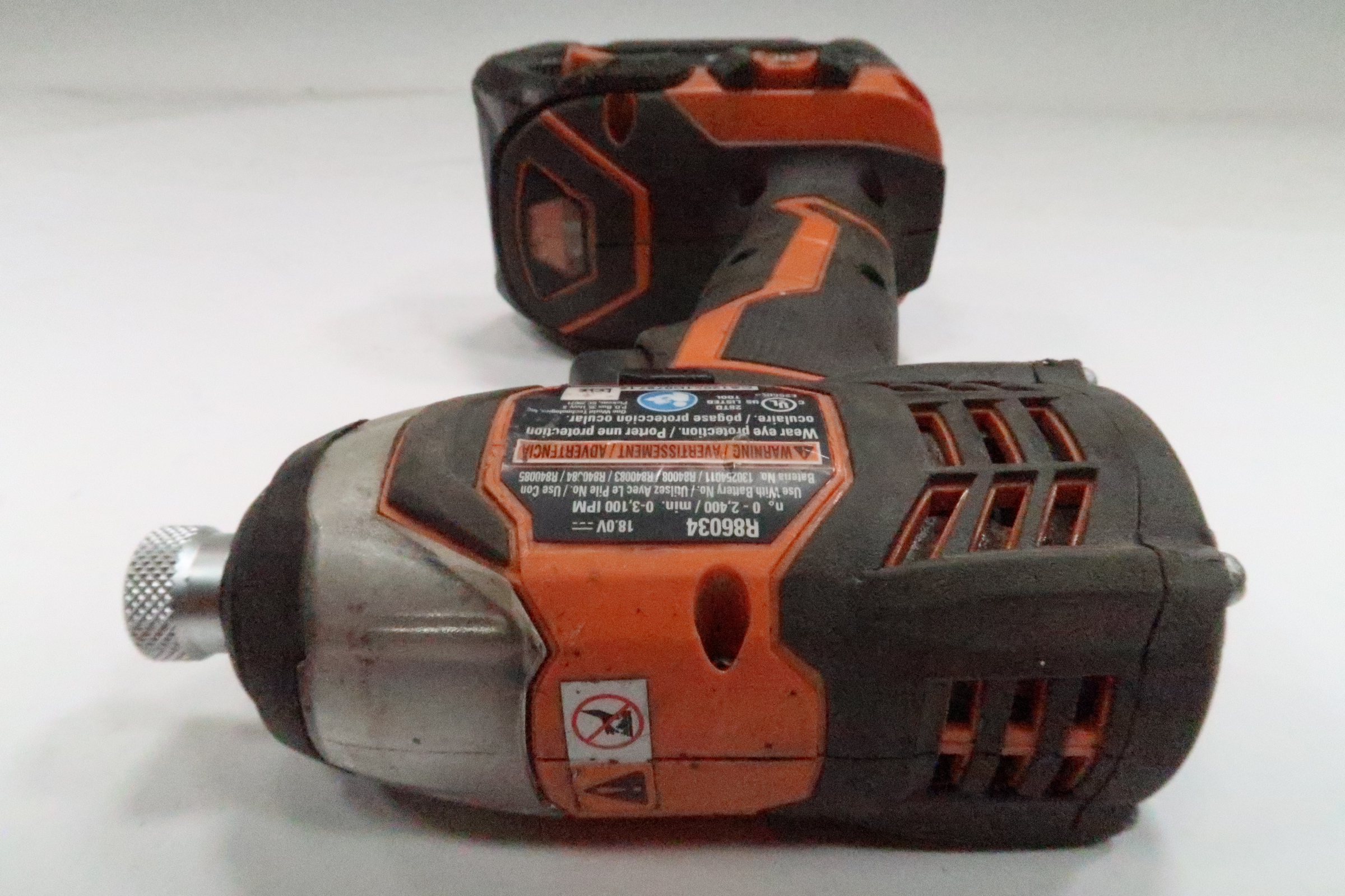 Ridgid R86034 18V Cordless 1/4 in. Impact Driver 0799