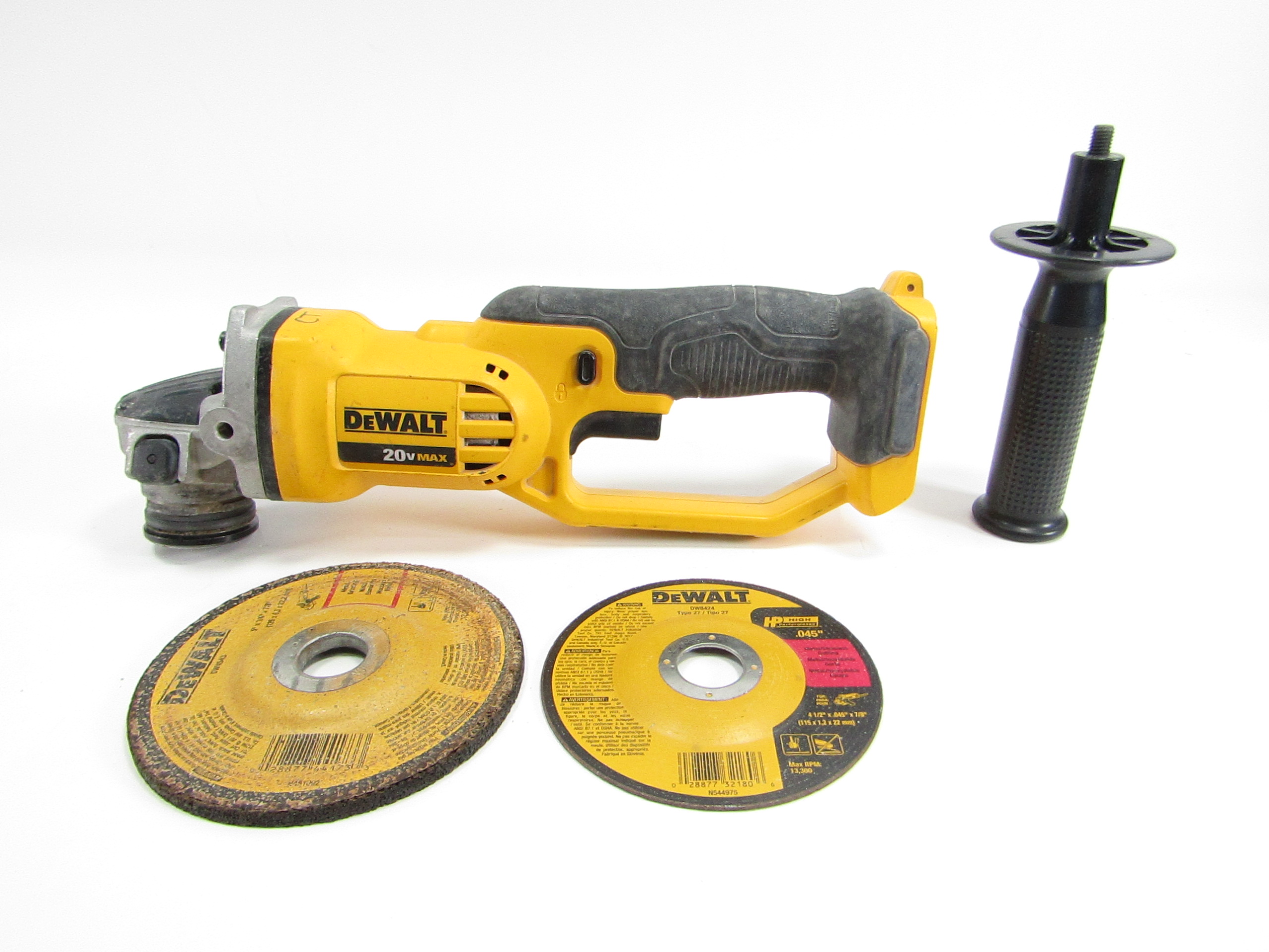 DeWALT DCG412 20-Volt MAX Lithium-Ion Cordless 4-1/2" - 5" Grinder 0536