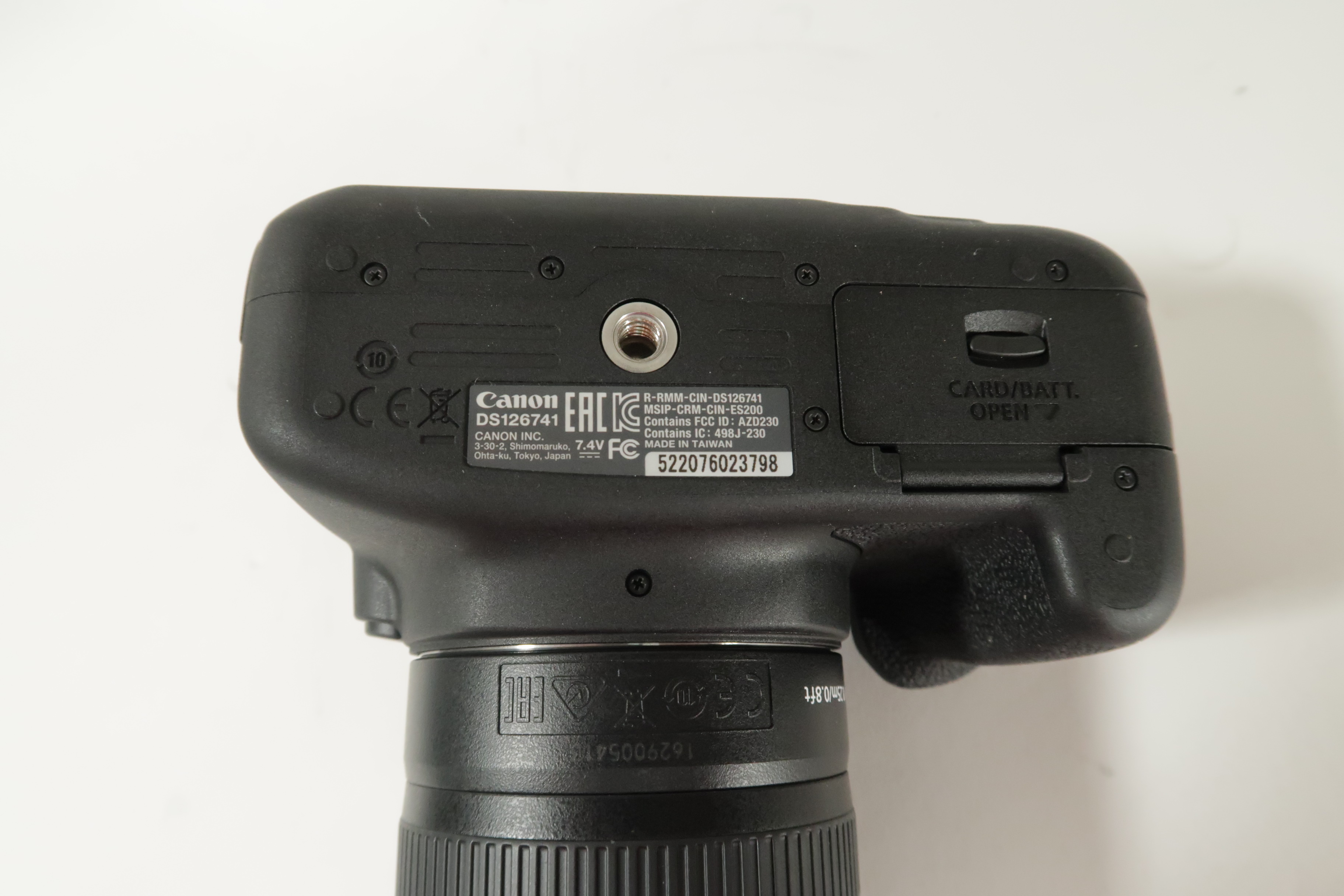Canon DS126741 24.1MP 1080p 3.0" Display Digital SLR EOS Rebel T7