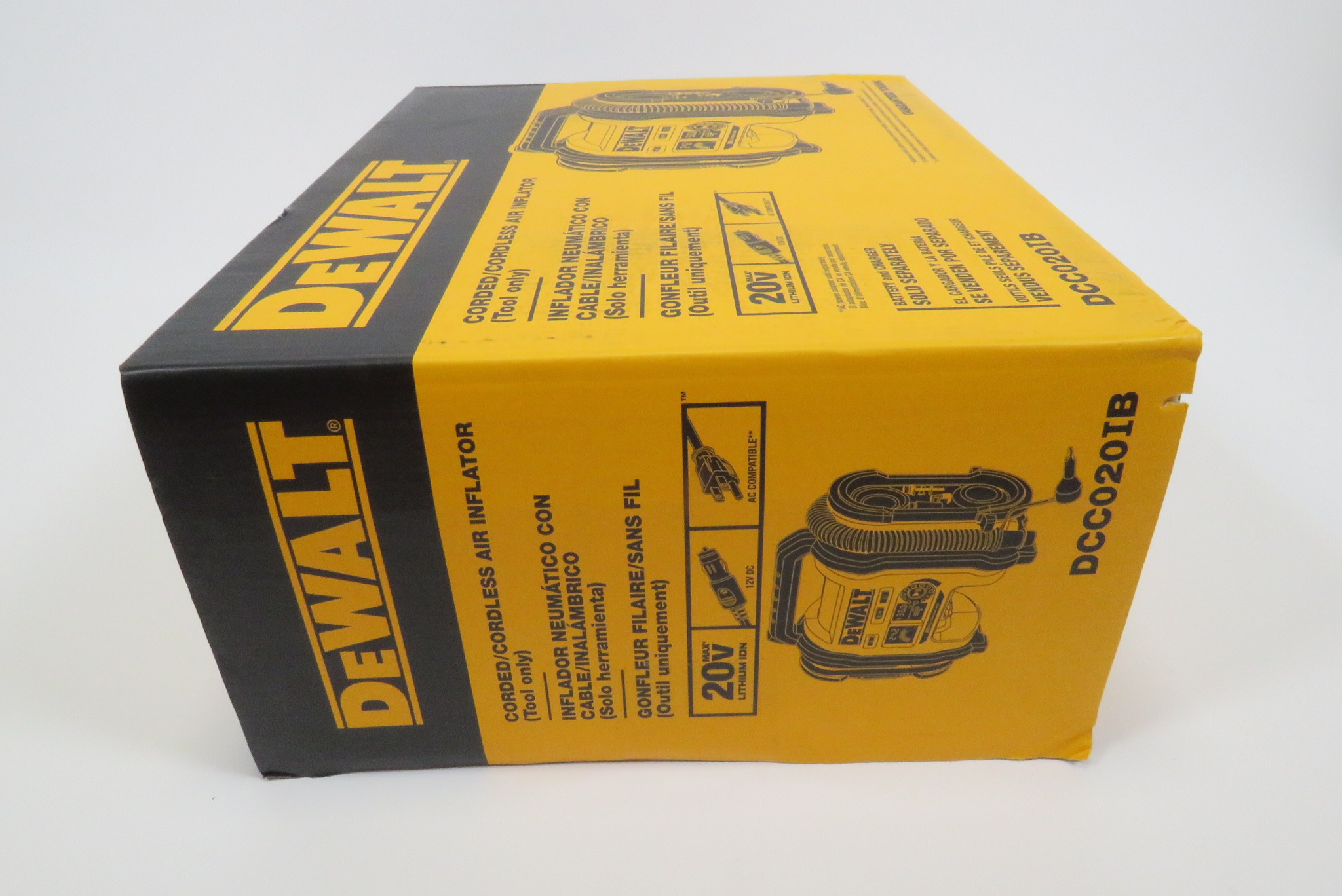 DEWALT DCC020IB 20V Max Corded/Cordless Air Inflator