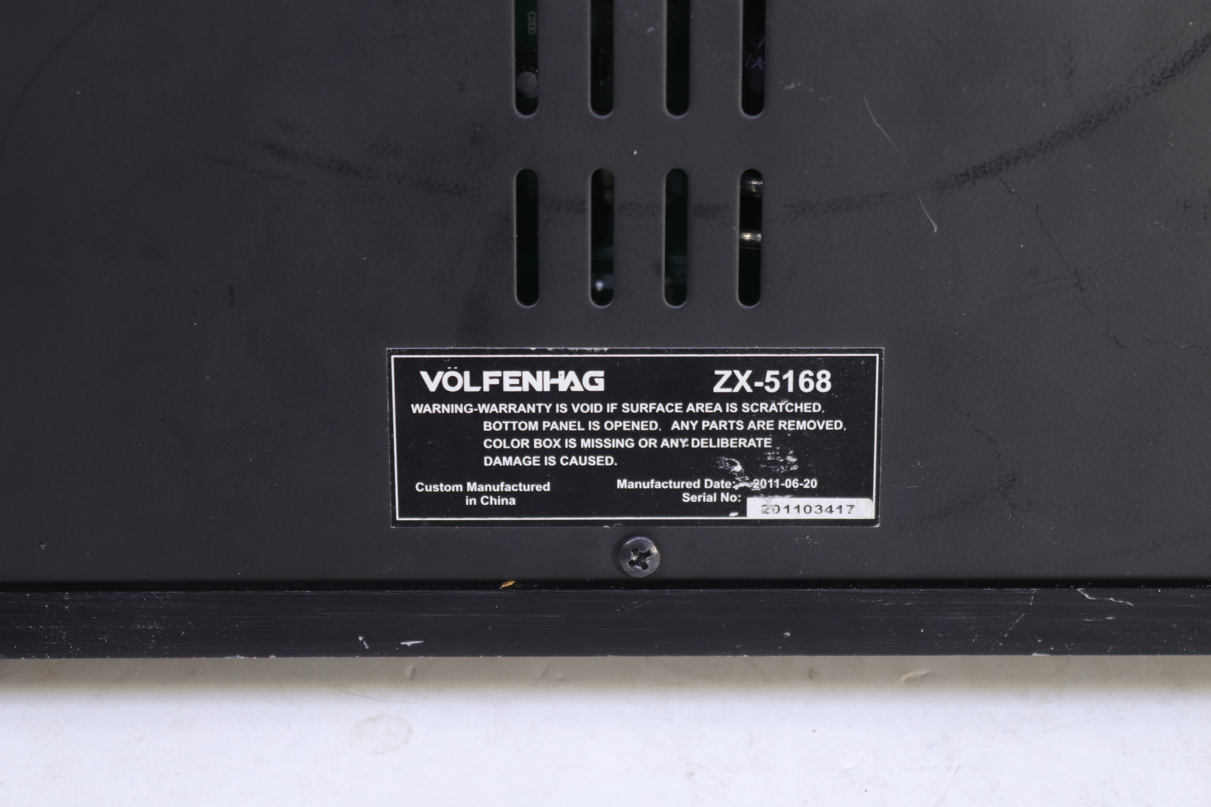 Volfenhag ZX-5168 ELEMENT 5 2 Channel 4000W Car Amplifier