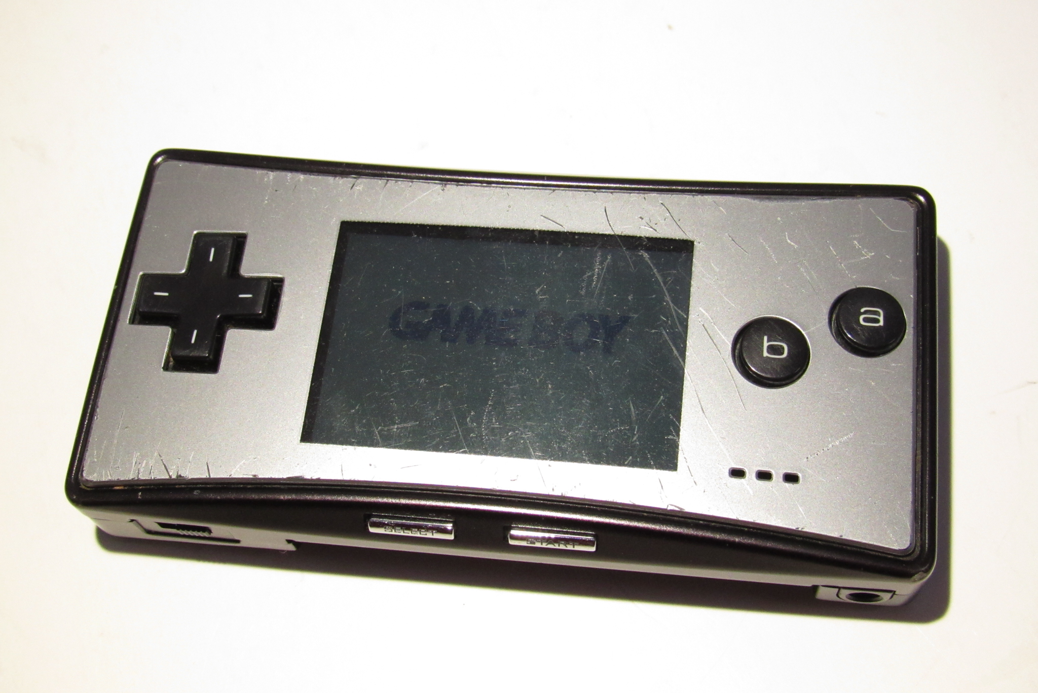 Nintendo Game Boy Micro OXY-001 Portable Video Game Console -AS-IS ...
