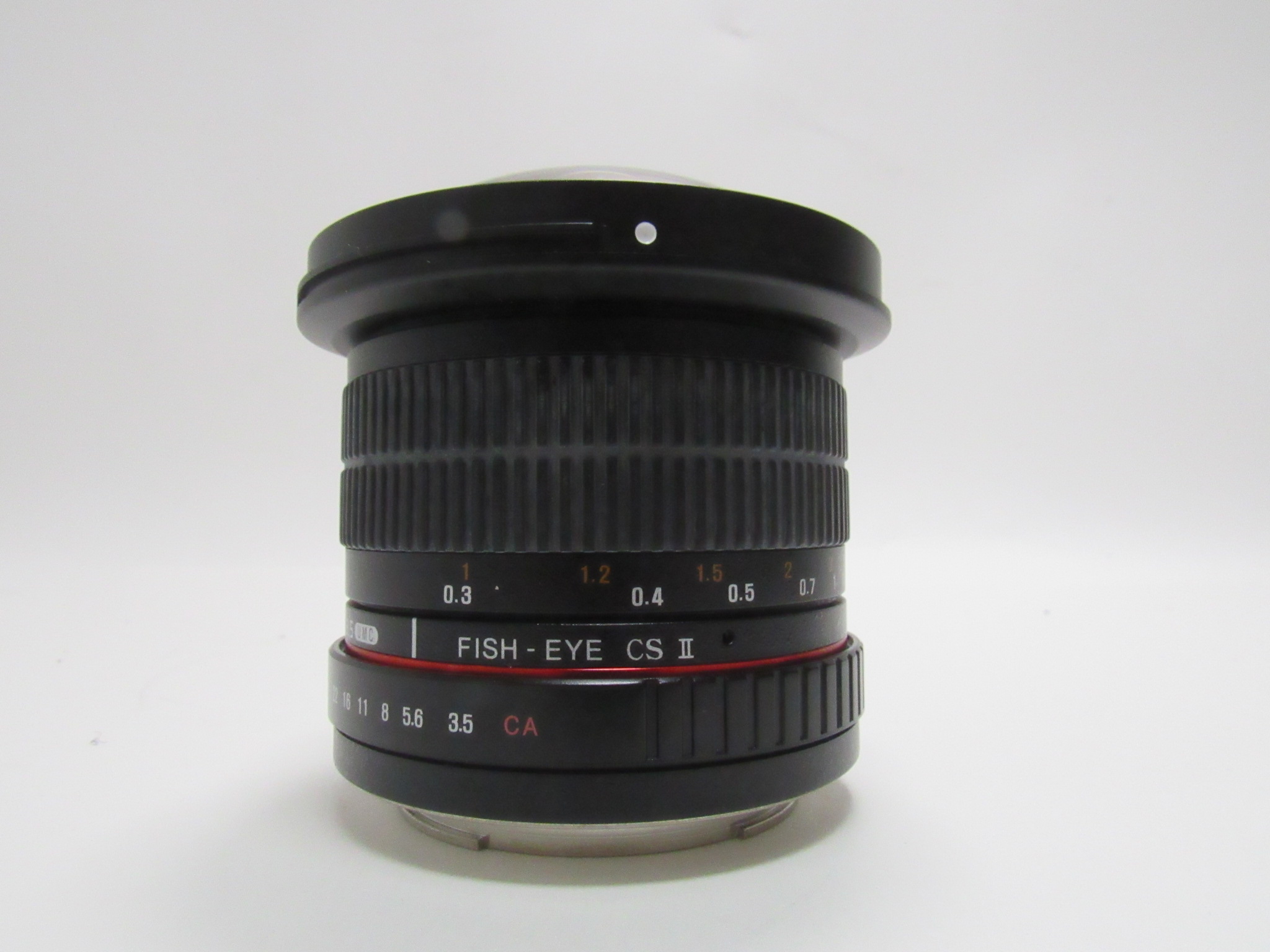 Rokinon 8mm 1:3.5 UMC Fisheye Lens For Canon