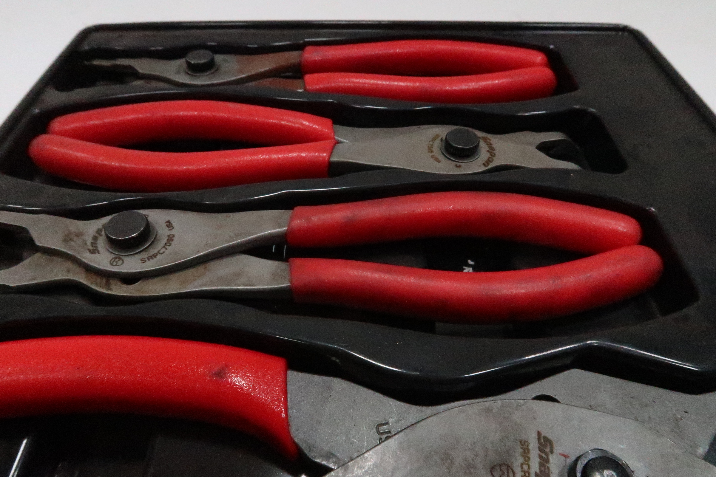 Snap-on Tools SRPCR107 7pc Snap Ring Pliers Set - Red 0758