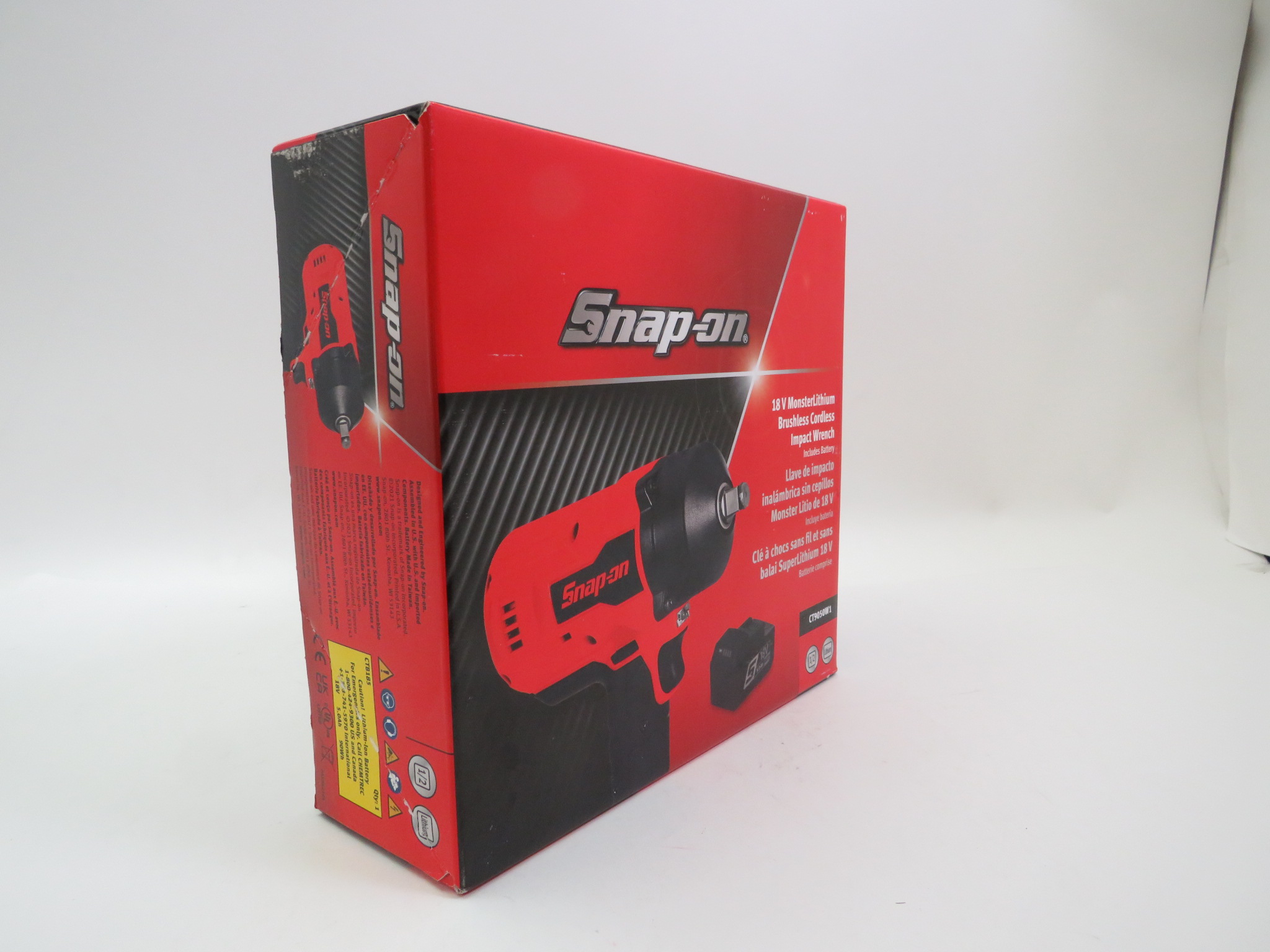 Snap-on Tools CT9050W1 18V Monster Lithium Brushless Cordless Impact Wrench