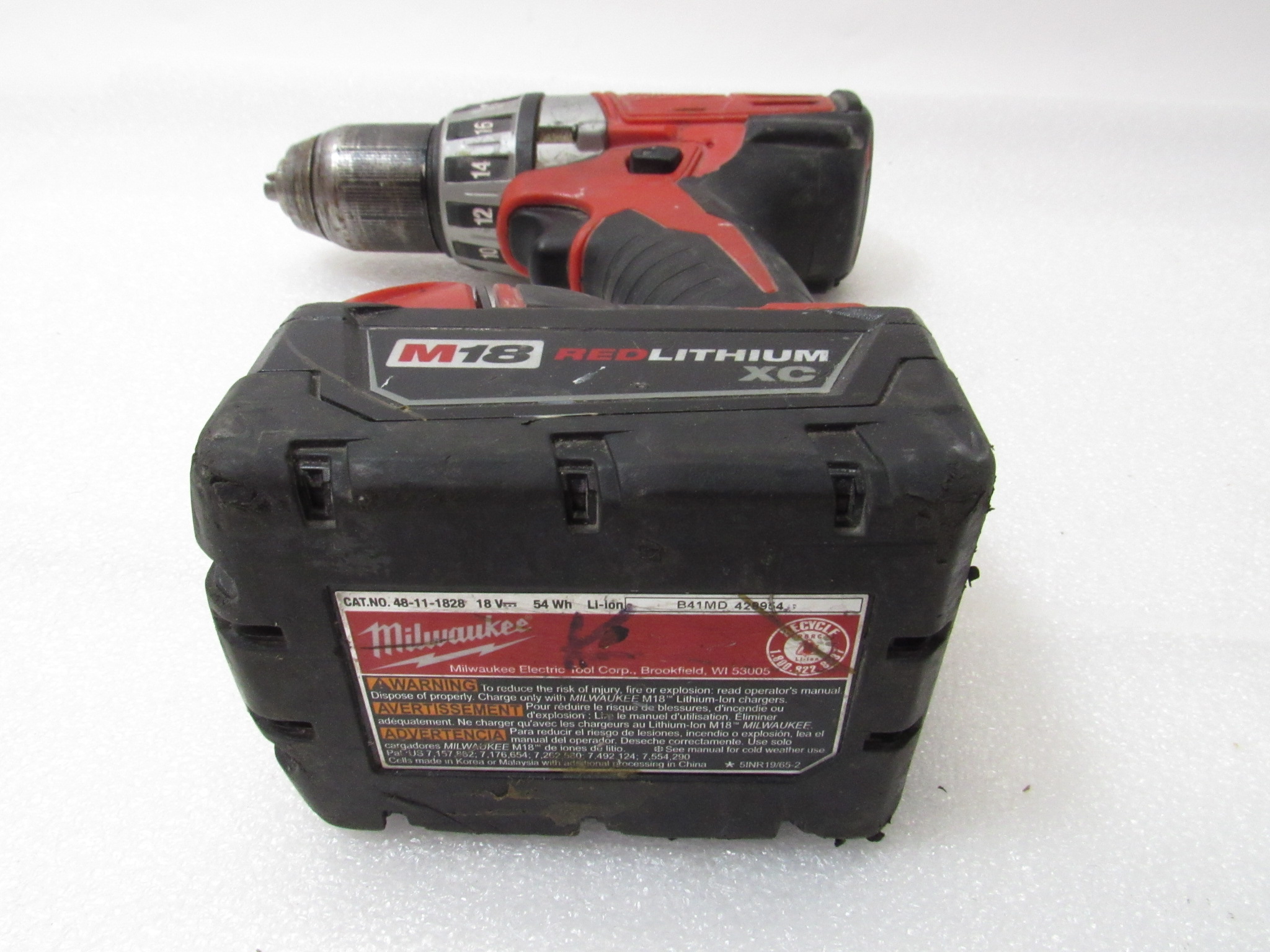 Milwaukee 2601-20 M18 Cordless 1/2" Compact Drill/Driver