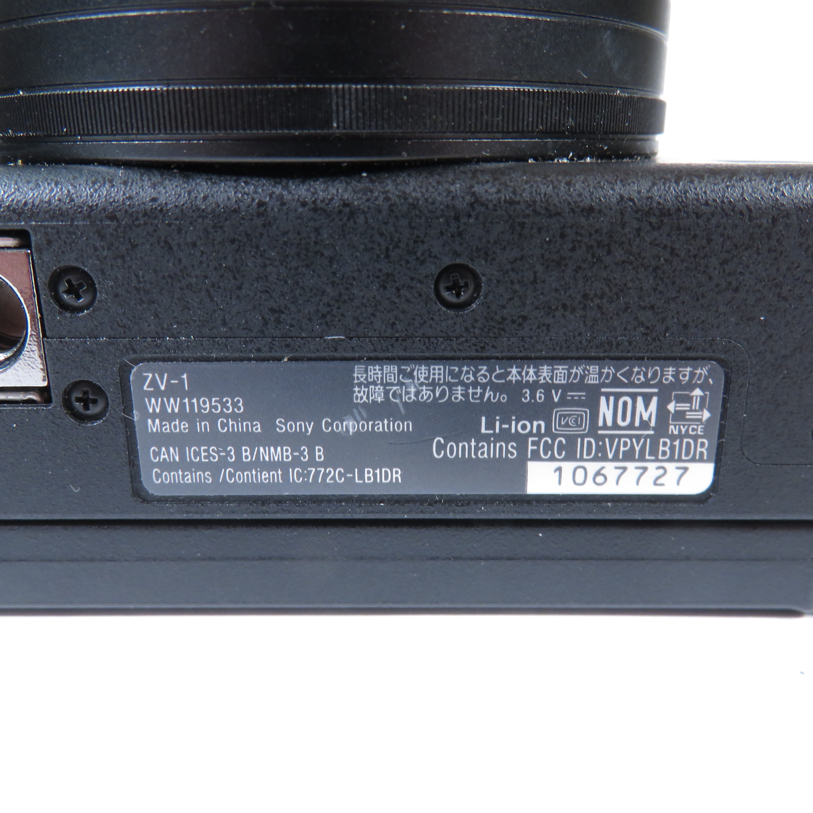 Sony ZV-1 20.1MP Photos 4K HDR Video Flip Touchscreen Digital Camera