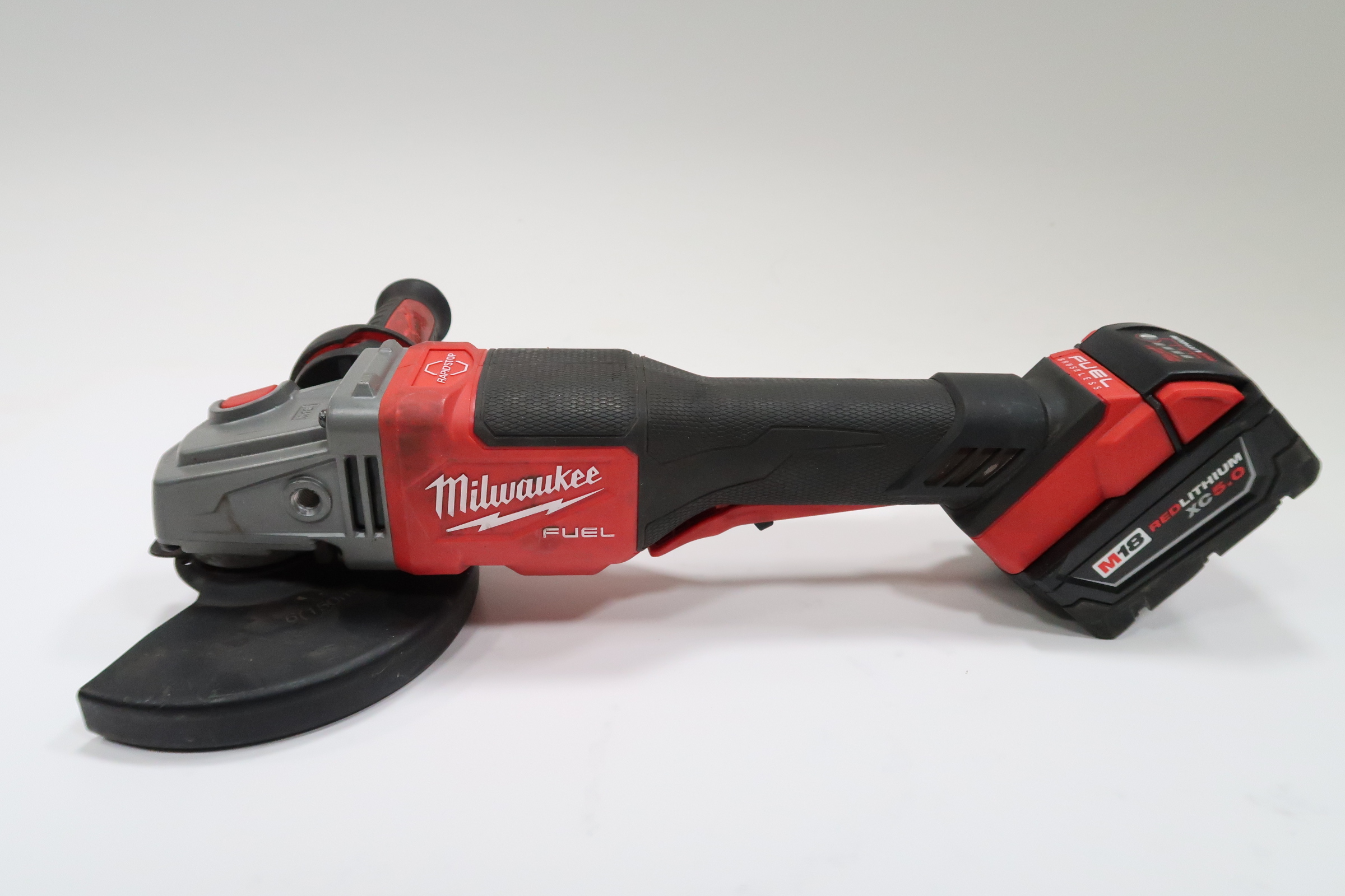 Milwaukee 2980-20 18V Lithium-Ion Brushless Cordless 4-1/2"/6" Braking ...