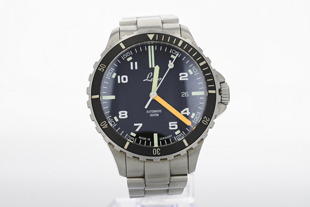 Laco Squad Himalaya 42mm Black Dial Automatic Stainless Steel Men's ...