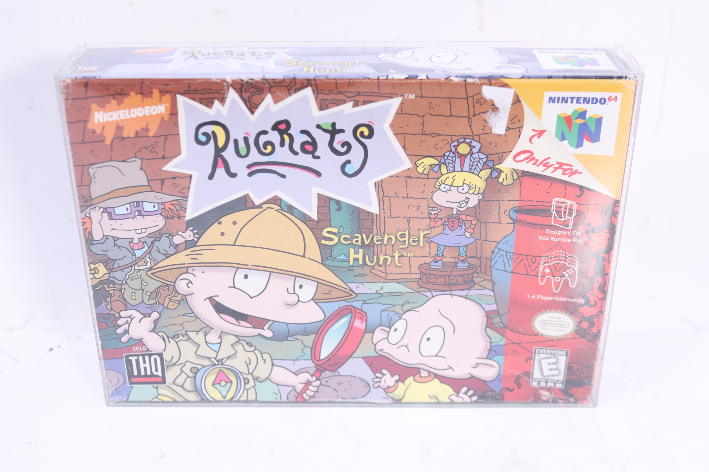 Nintendo NUS-P-NRGE Rugrats Scavenger Hunt For Nintendo 64