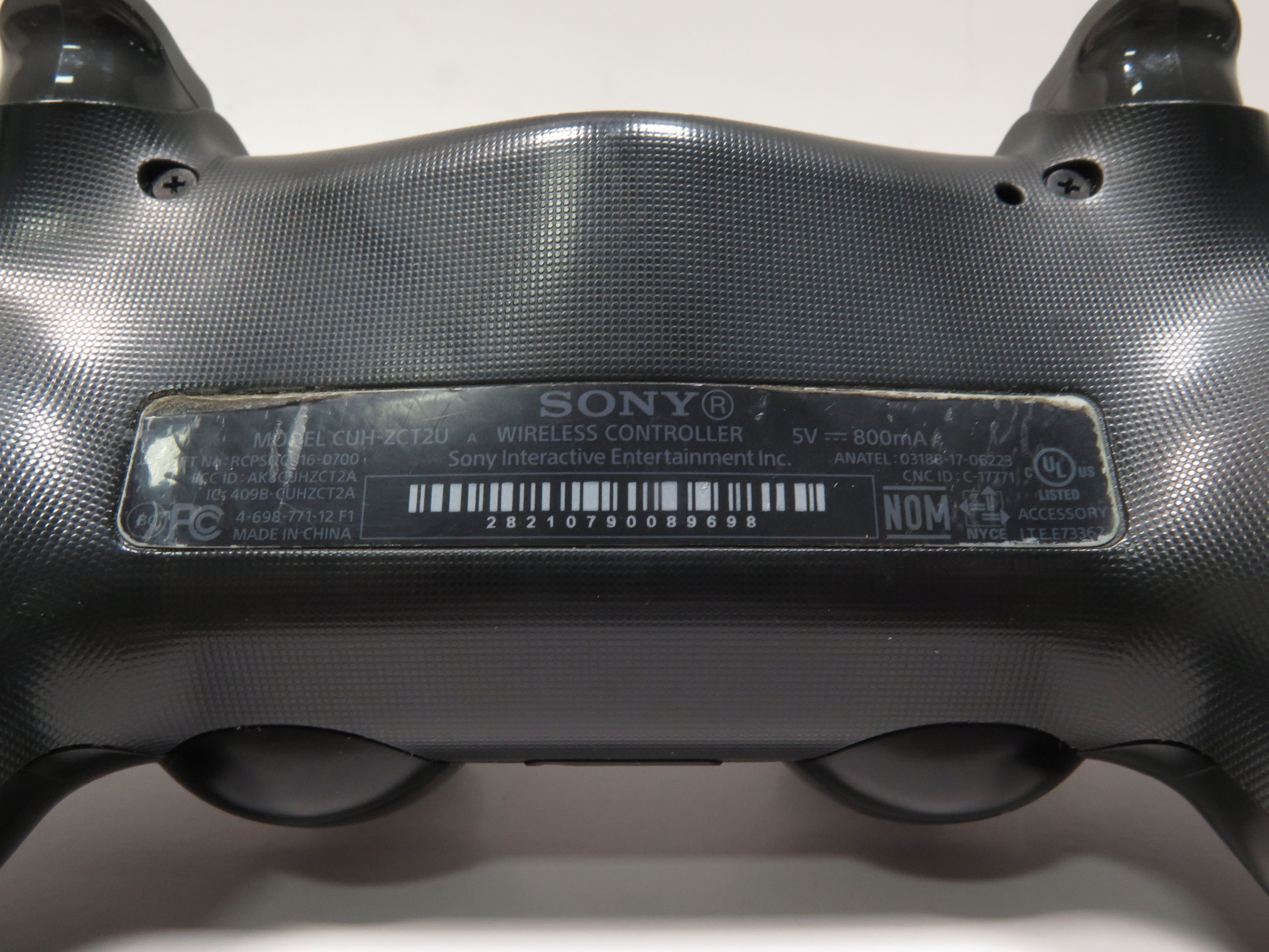 Sony CUH-ZCT2U PlayStation 4 Dual shock Wireless Controller - Black 6782