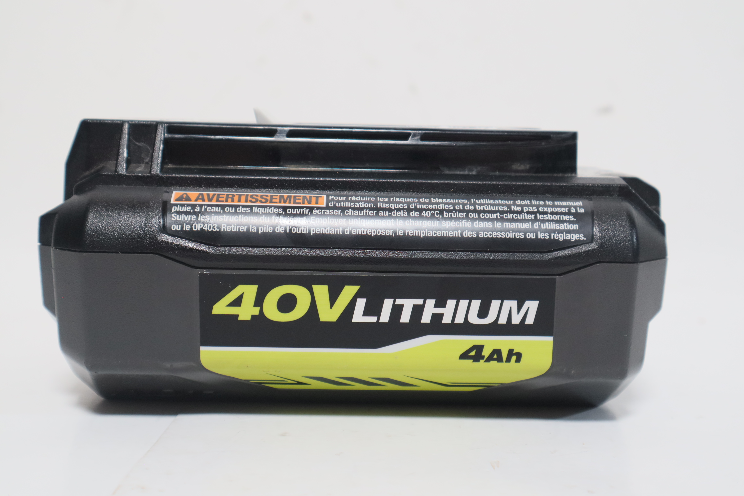 RYOBI OP40401 40-Volt 4.0 Ah Lithium-Ion Battery Pack 0036