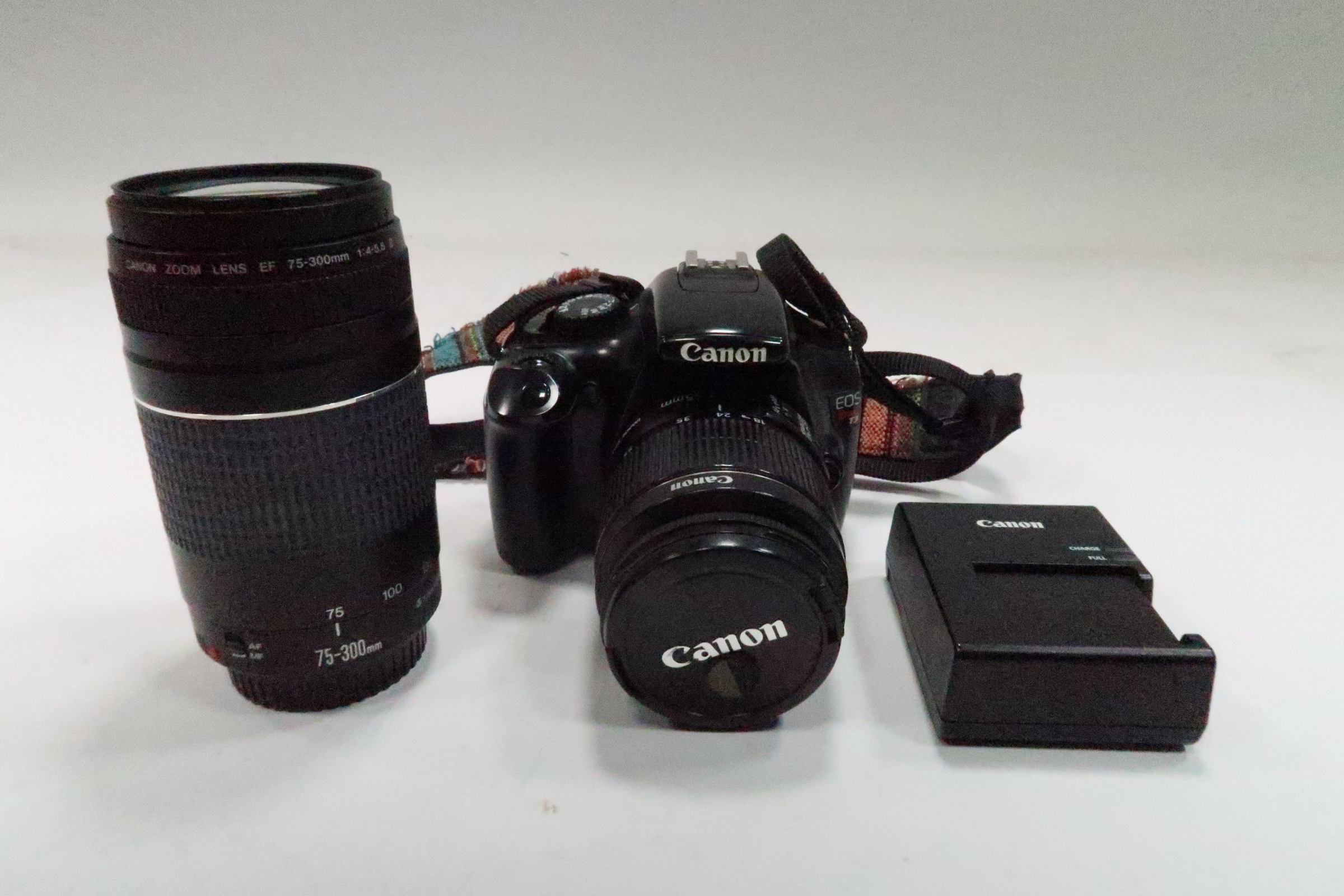 Canon EOS Rebel T3 12MP Digital SLR Camera Kit - Black 0796