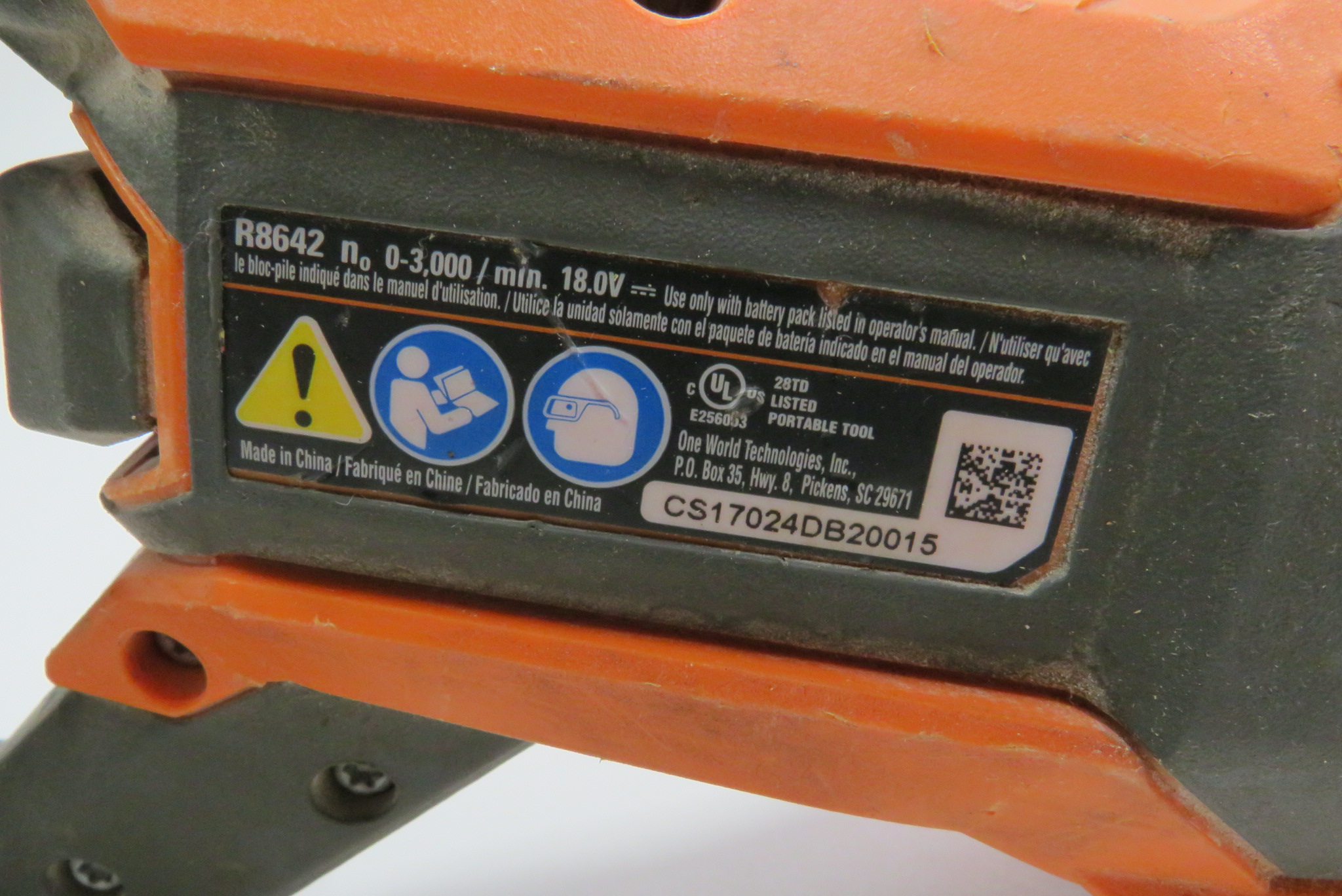 Ridgid R8642 18-Volt Gen5X Cordless Reciprocating Saw