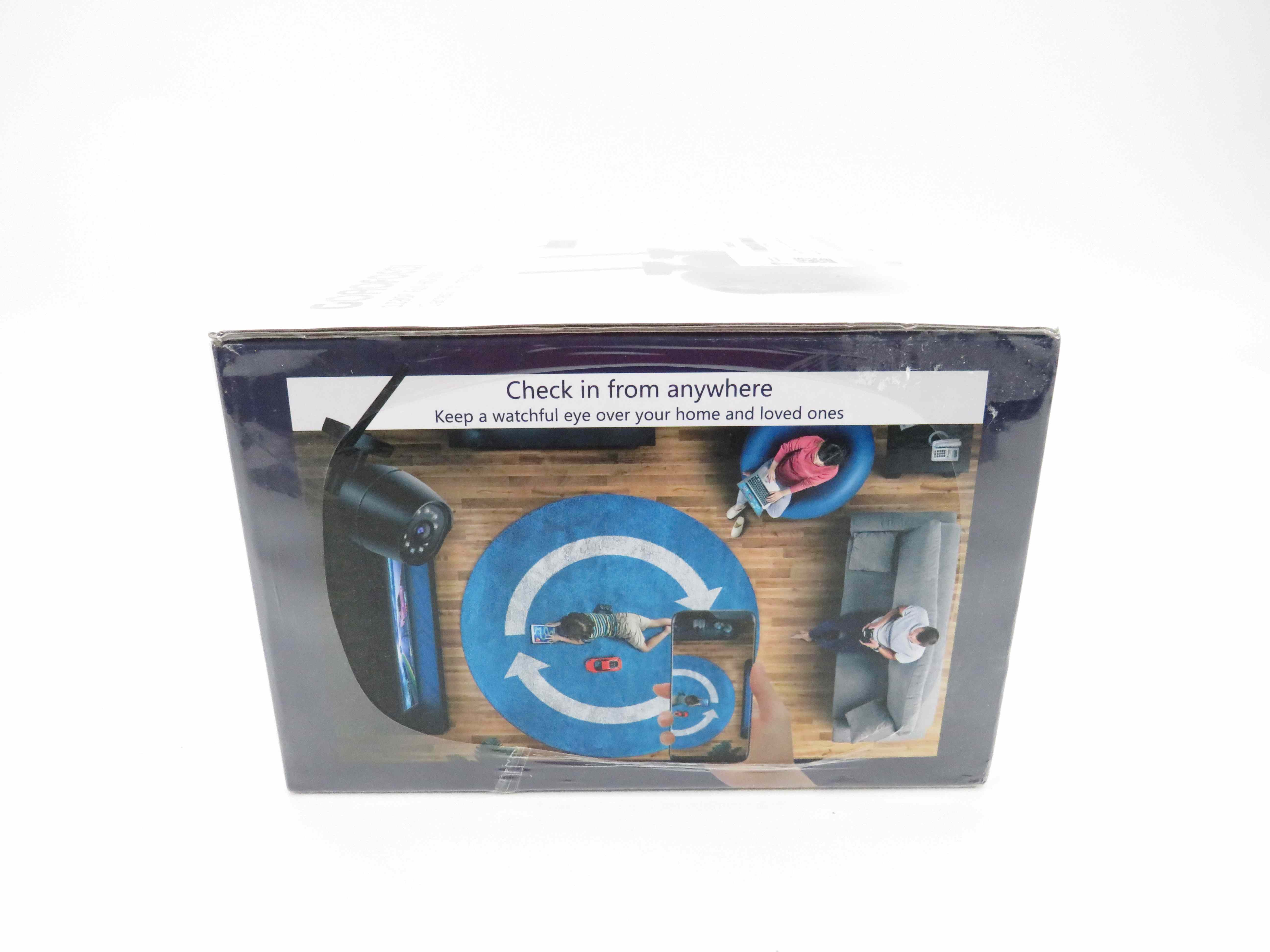 GOAOFOEOI 1080p Full HD Wi-Fi 2-Pack Home Security Camera Set