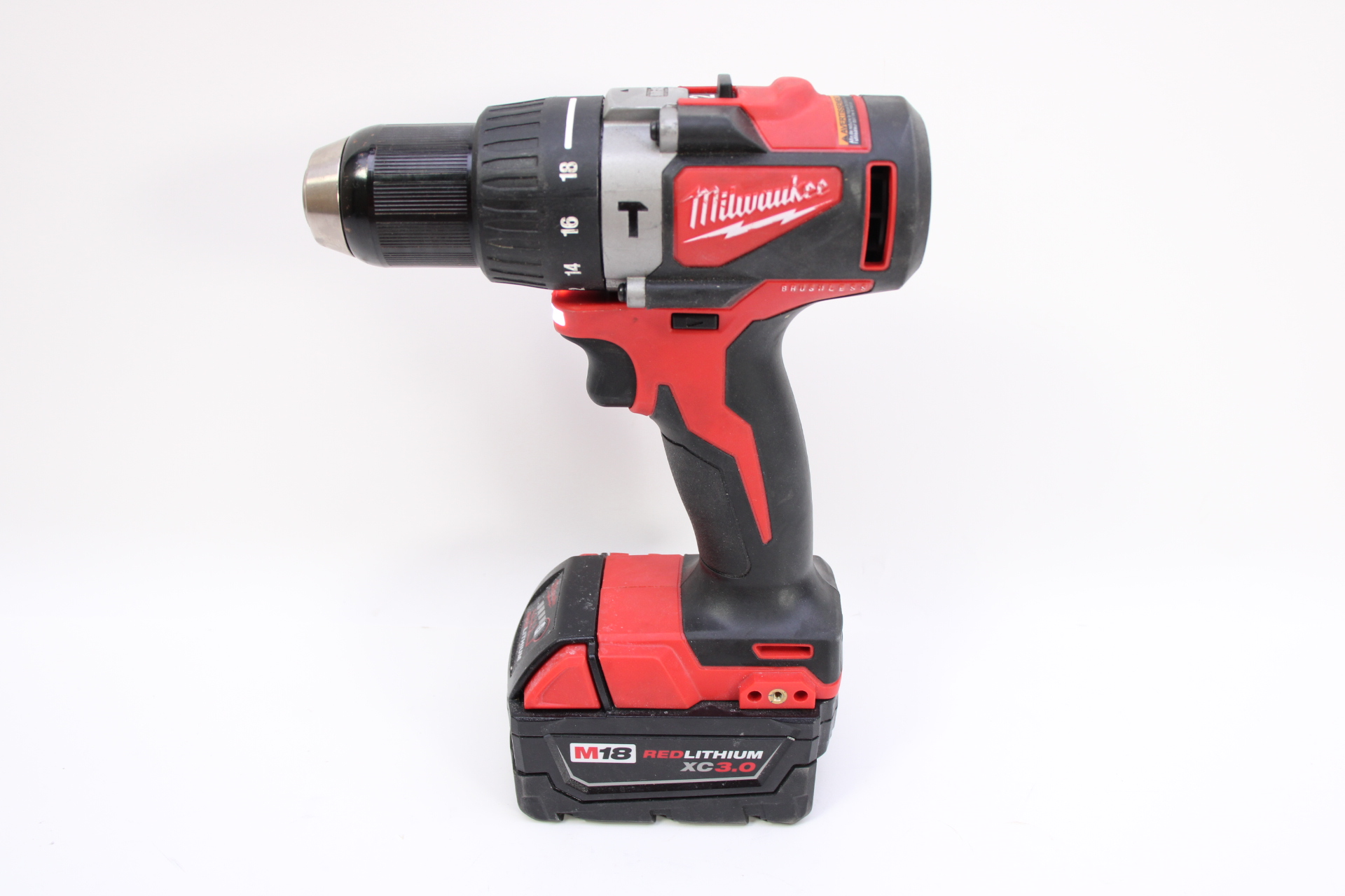 Milwaukee 2902-20 M18 18V Brushless Cordless 1/2" Compact Hammer Drill