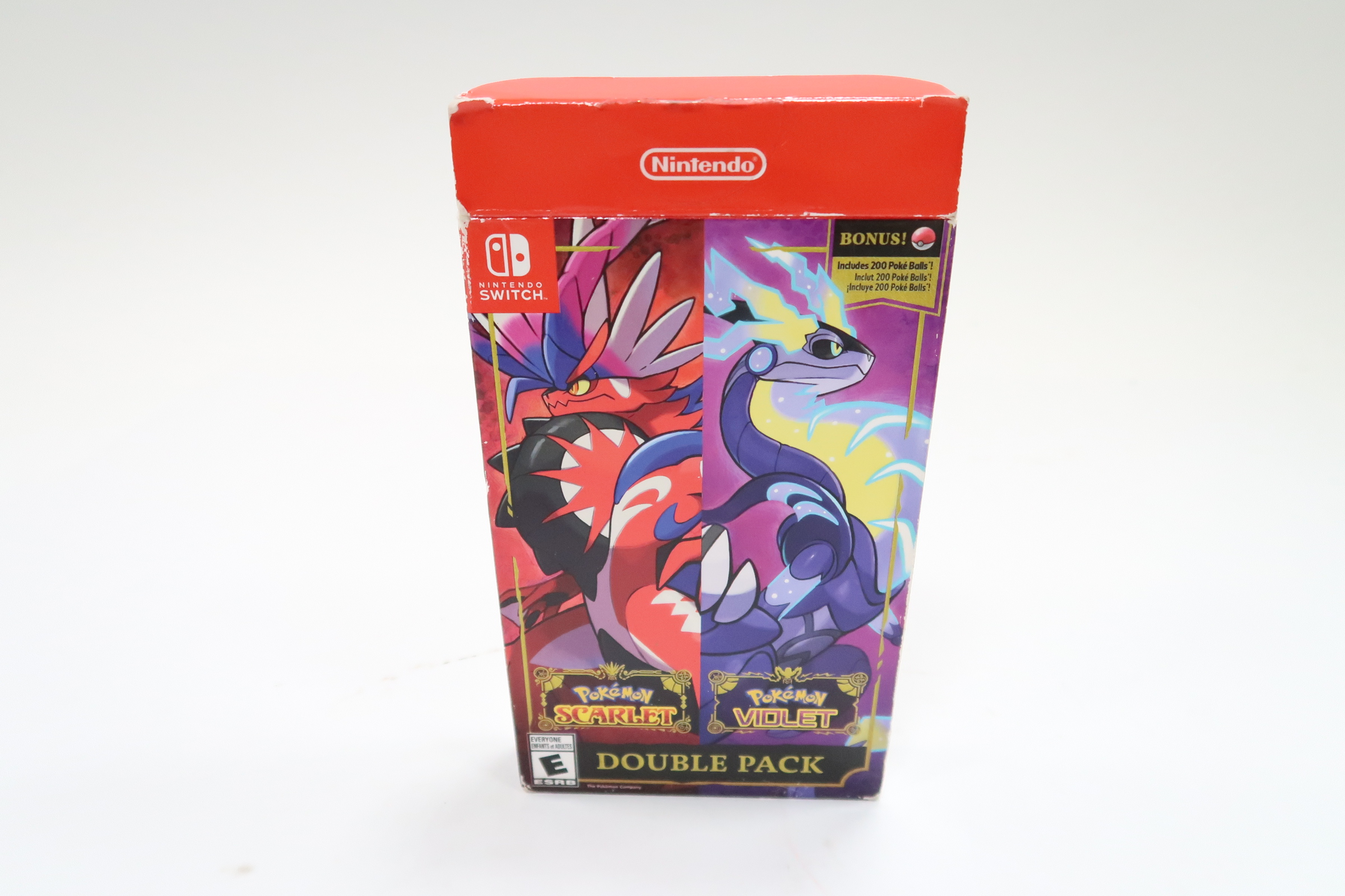 Nintendo Switch Pokemon Scarlet / Violet Double Pack Video Game ...