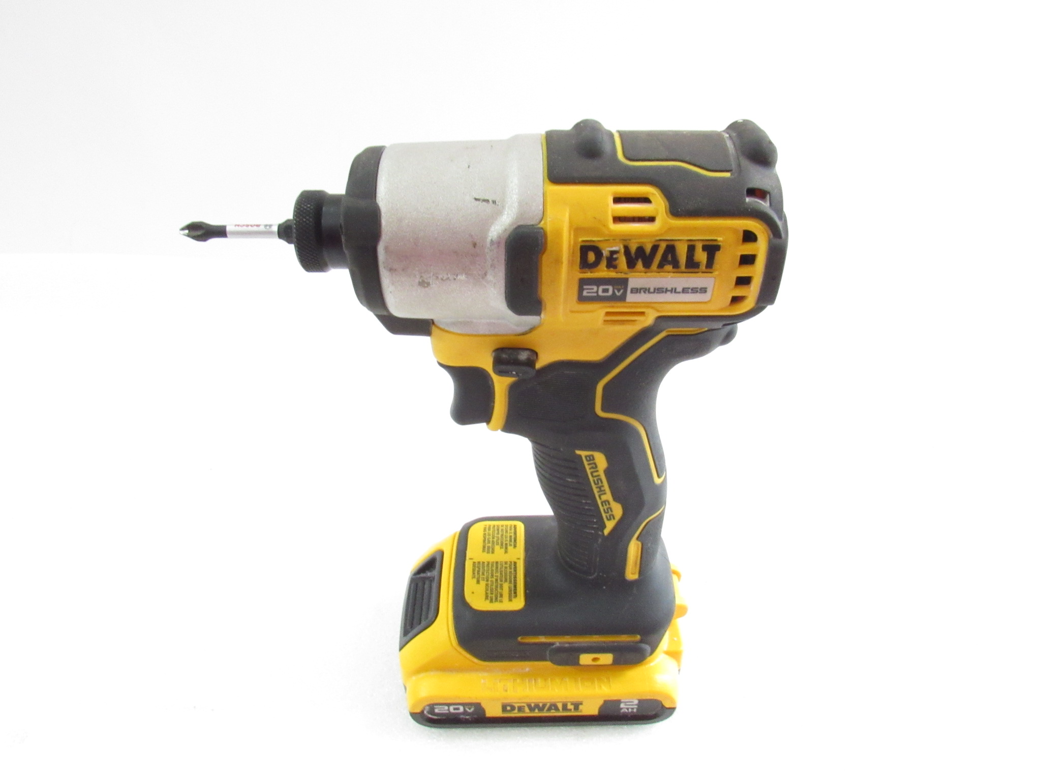 DeWalt DCF840 20-Volt MAX 1/4" Variable Speed Brushless Cordless Impact ...