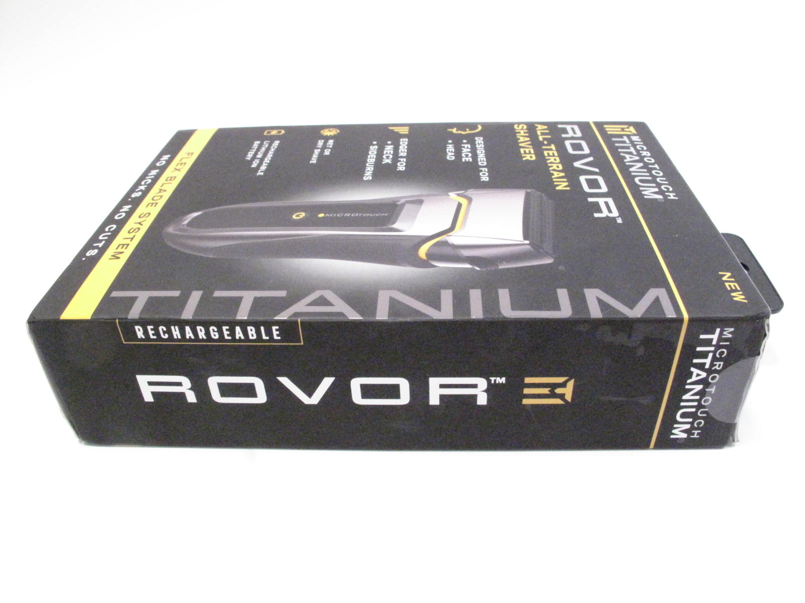 MicroTouch Titanium Rovor All Terrain Cordless Electric Shaver Wet/Dry