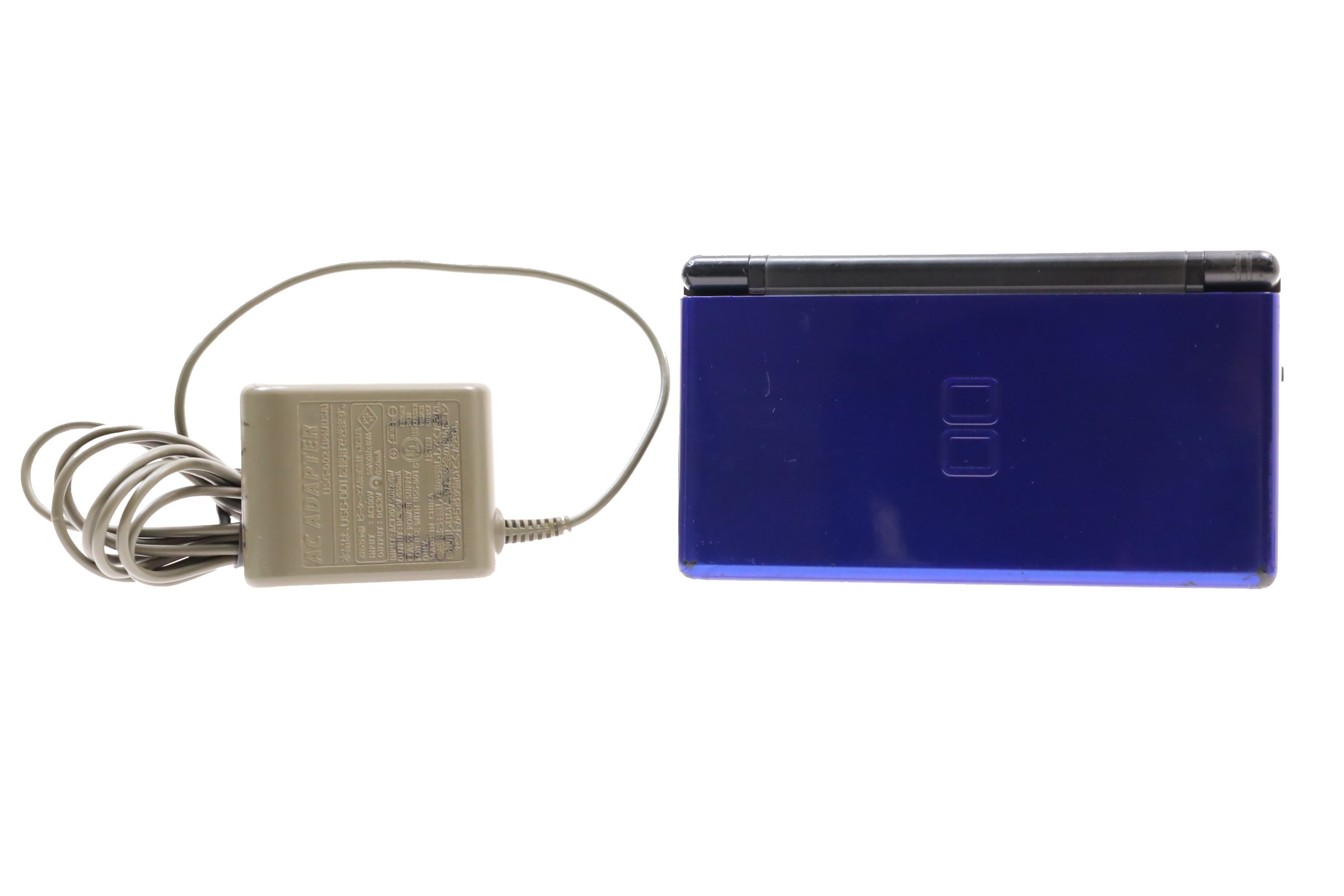 Nintendo DS Lite USG-001 Dual-Screen Portable Gaming System - Blue (0244)