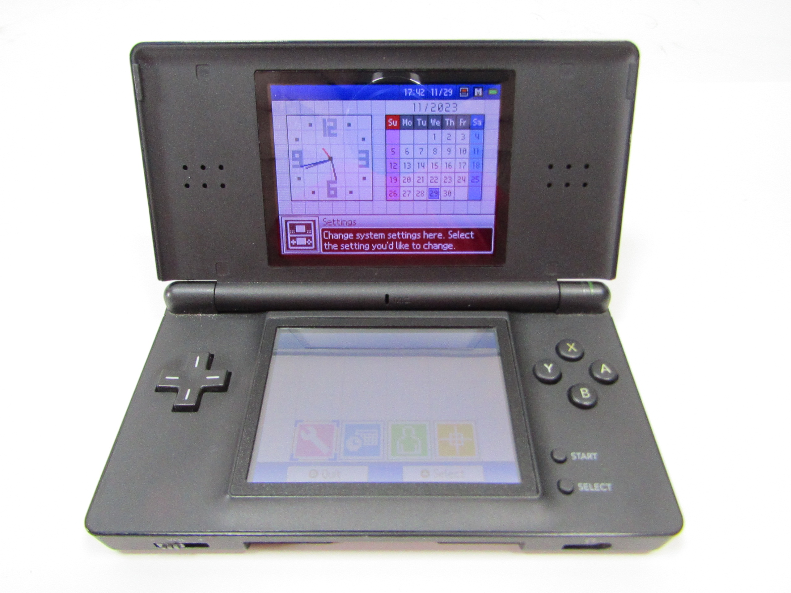 Nintendo DS Lite USG-001 Dual-Screen Touchscreen Handheld Game Console 6079