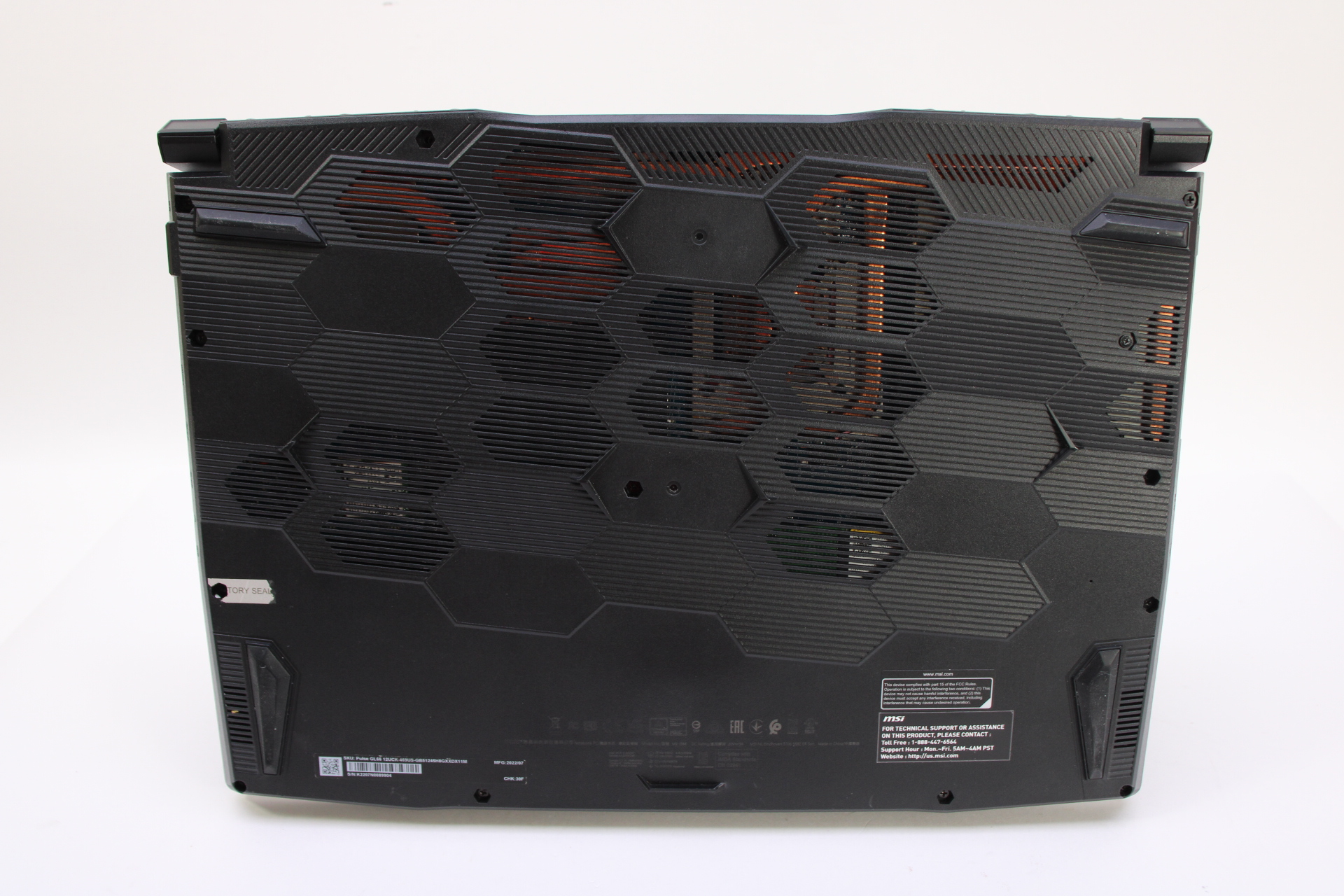 MSI Pulse GL66 Intel Core i5-12350H 2.5GHz RTX 3050 32GB RAM 512GB SSD ...