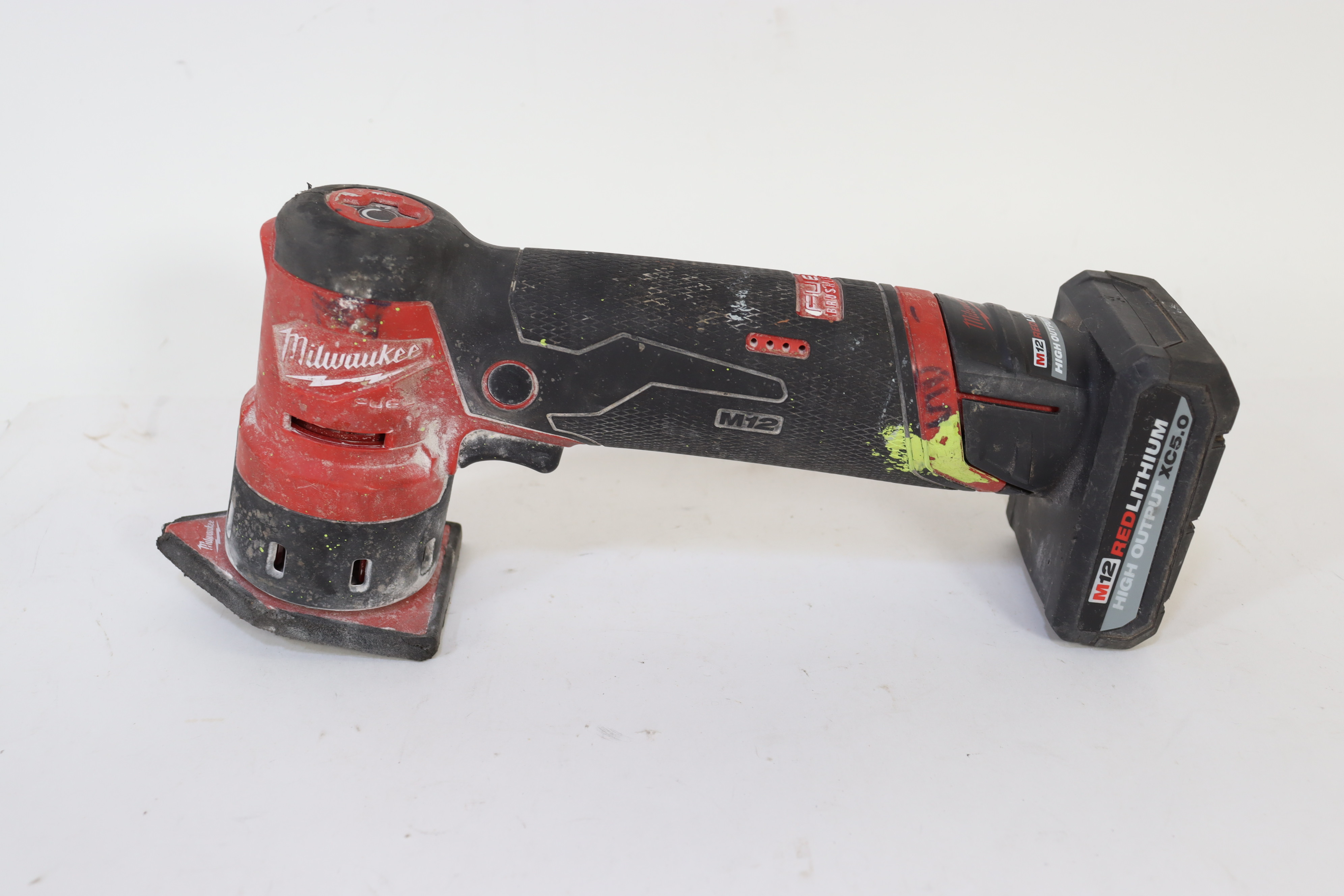 Milwaukee 2531-20 M12 FUEL 12V Li-Ion Brushless Cordless Orbital Detail ...