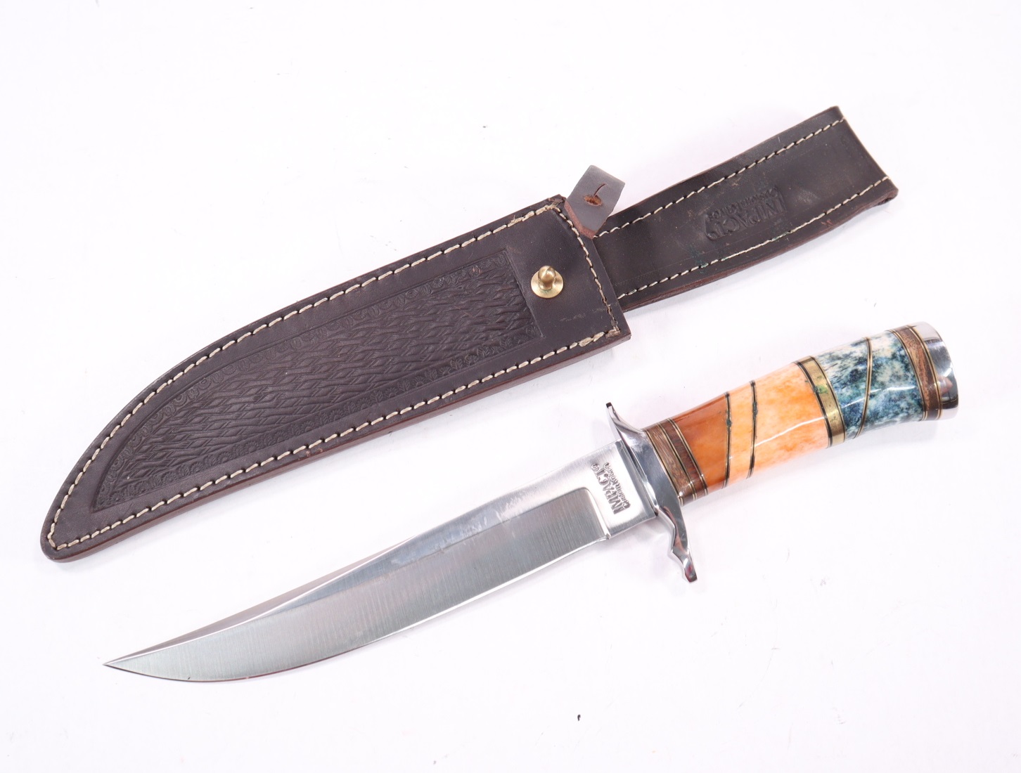 Impact Custom Knives 7.25-Inch Fixed Blade Full Tang Hunting Knife
