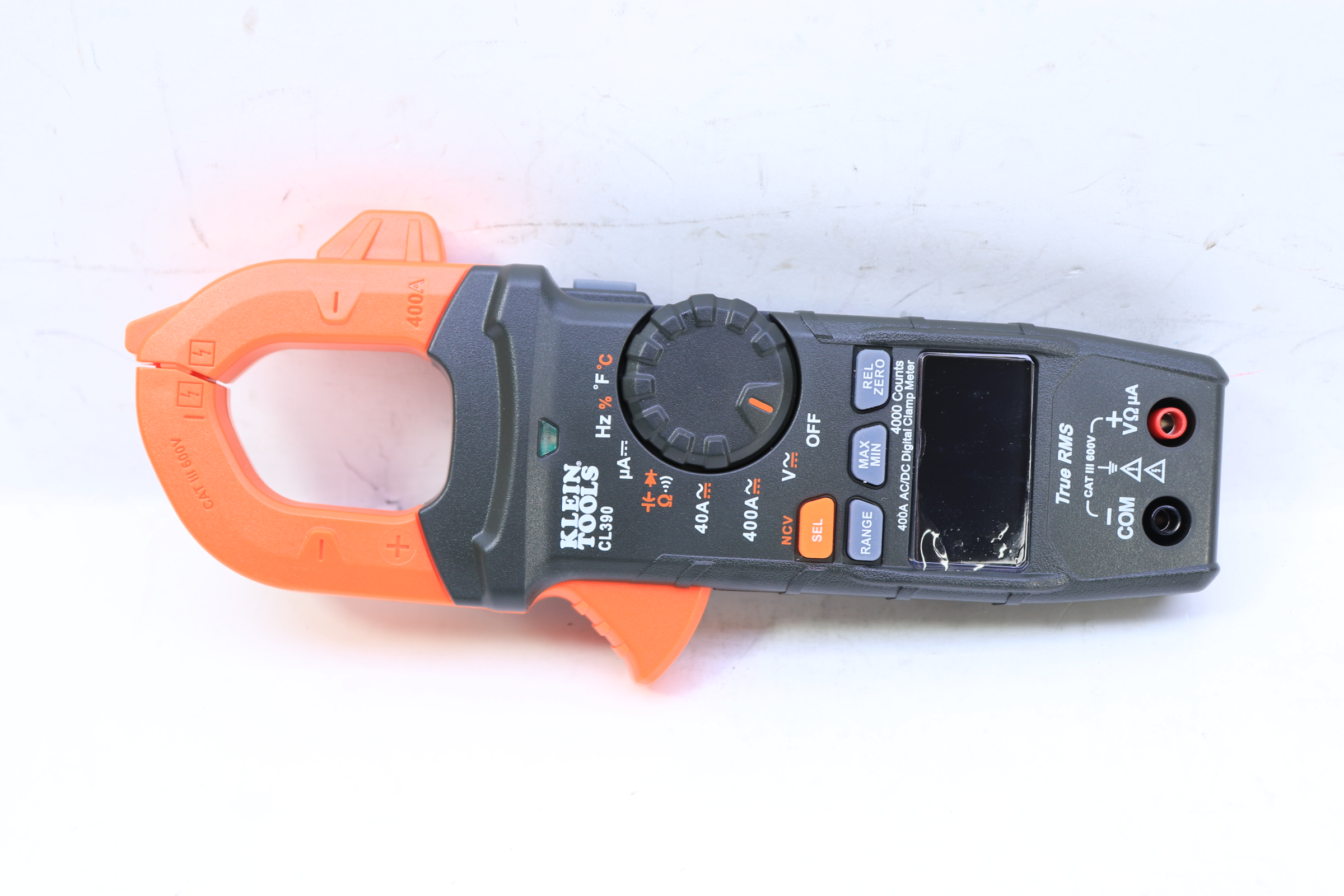 Klein Tools CL390 Auto-Ranging 400 Amp AC/DC Digital Clamp Meter