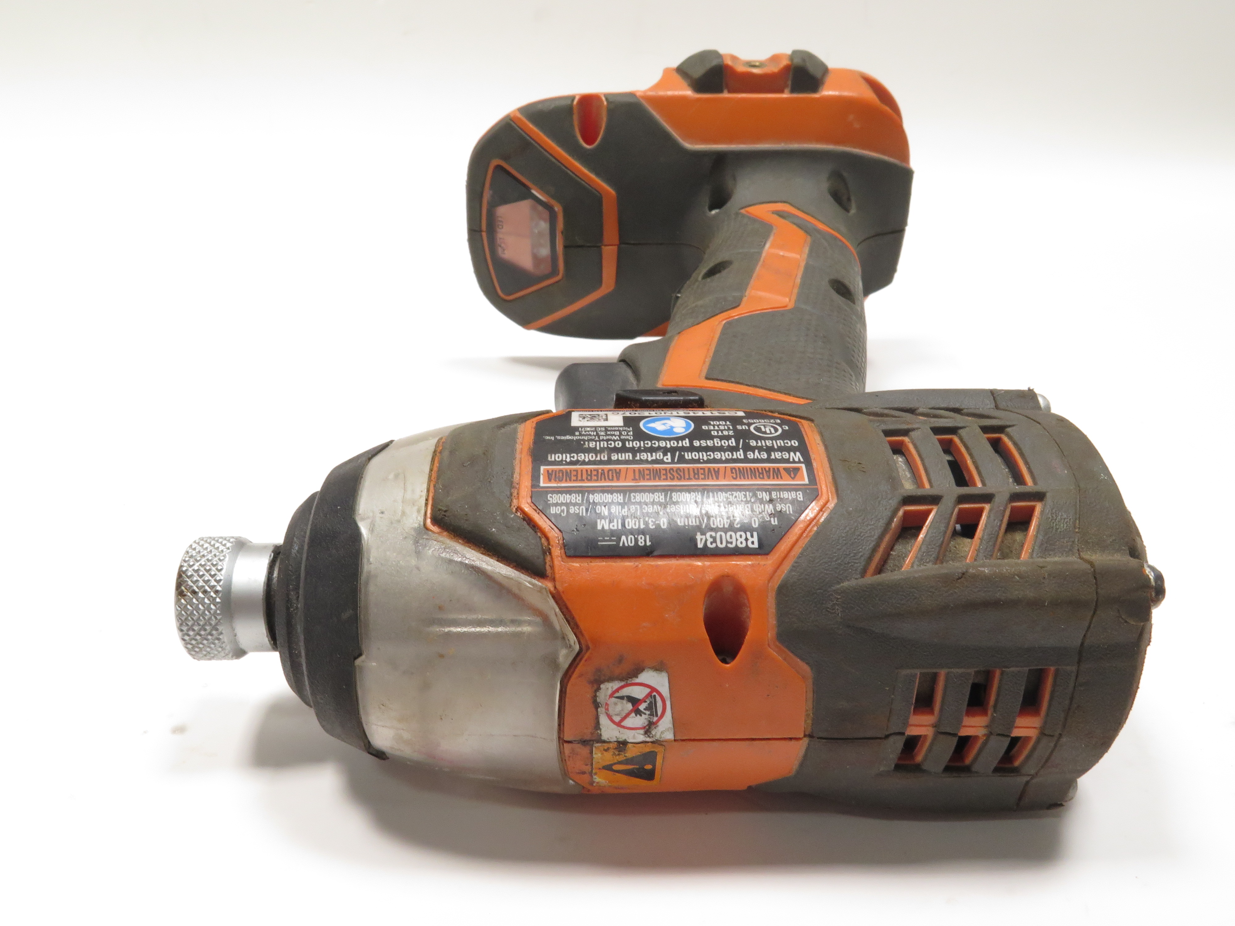 Ridgid R86034 18V Cordless 1/4 in. Impact Driver 4504