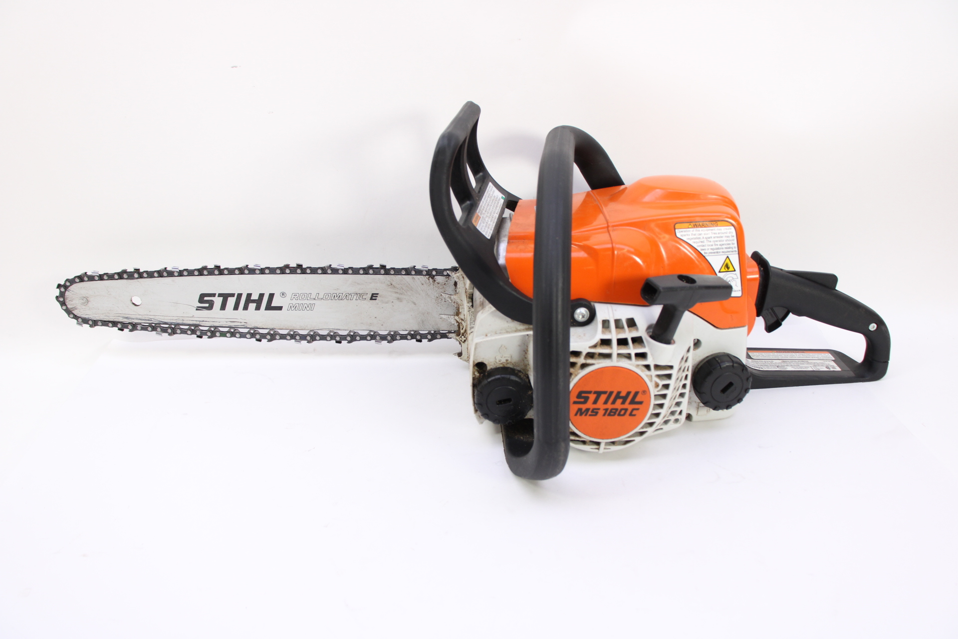 Stihl MS180C 16" Guide Bar Gas Powered Easy2Start 31.8cc Engine Chainsaw
