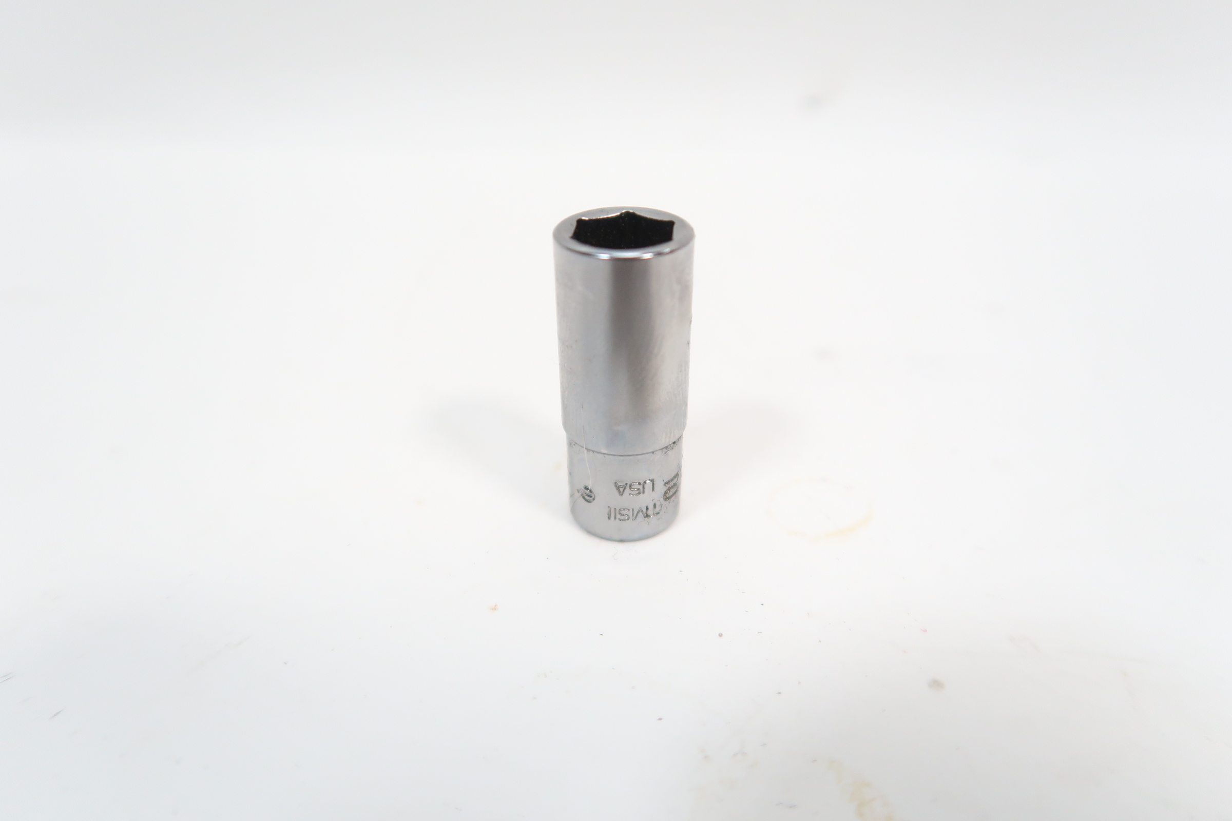 Snap On 110TMSY 10 pc 1/4" Drive 6-Point SAE Semi-Deep Socket Set