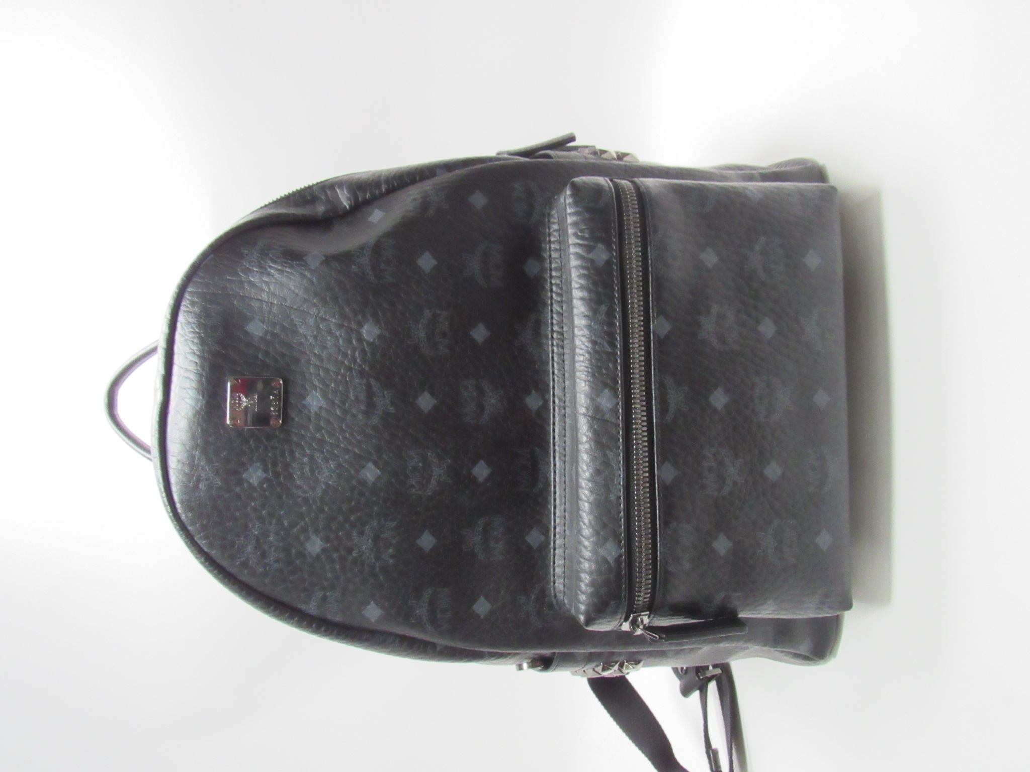 MCM Muchen 6761X Unisex Designer Backpack Black