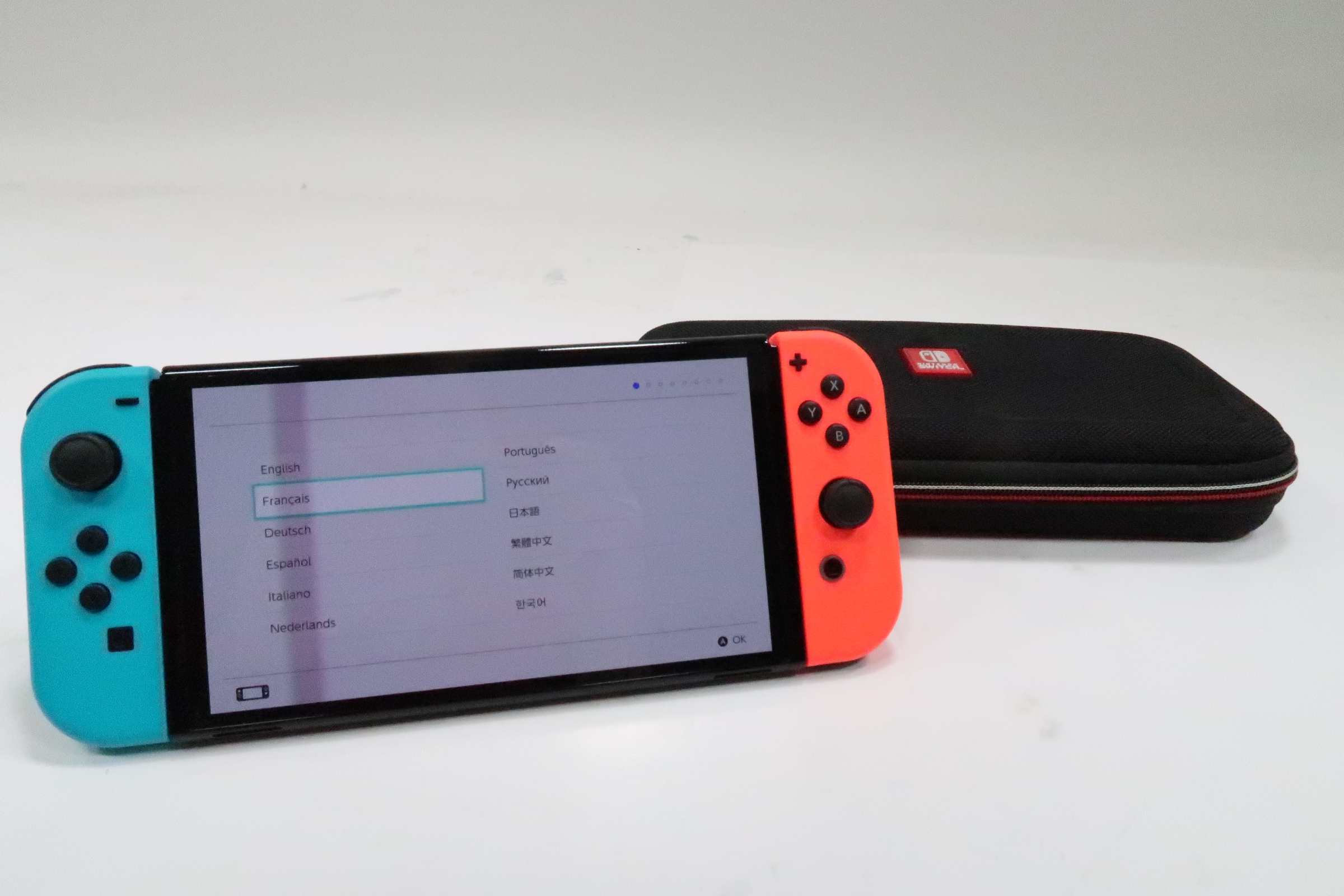 Nintendo HEG-001 Switch OLED Handheld Touchscreen Video Game Console 0367