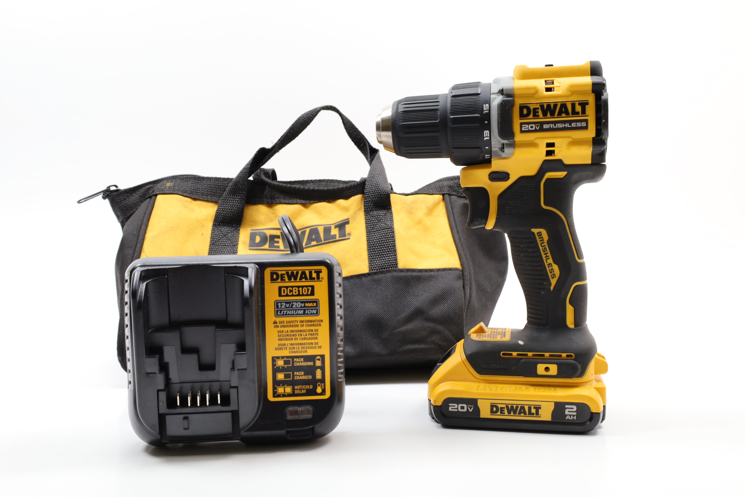 DeWalt DCD794D1 ATOMIC 20V MAX Lithium-Ion 1/2" Drill Driver Kit