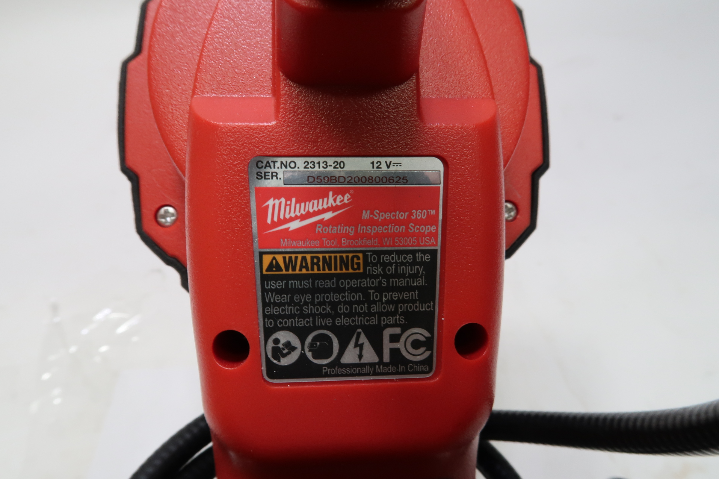Milwaukee 2313-20 M12 Li-Ion Cordless M-Spector 360 Digital Inspection ...