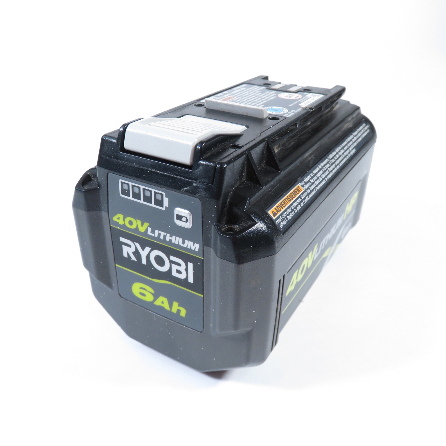 Ryobi OP40602 40-Volt Lithium-Ion 6.0 Ah High Capacity Battery Pack