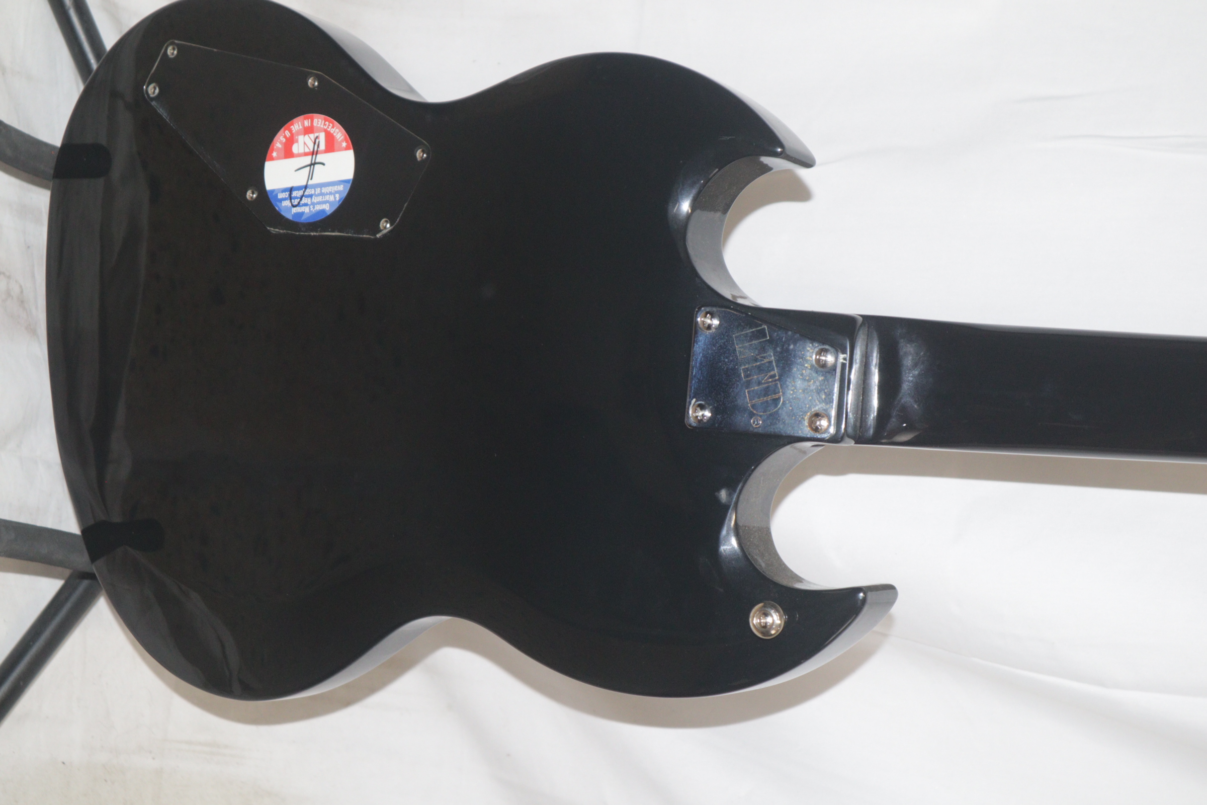 LTD Designed by ESP Viper-10 Black 6-String 24-Fret Electric Guitar 2912