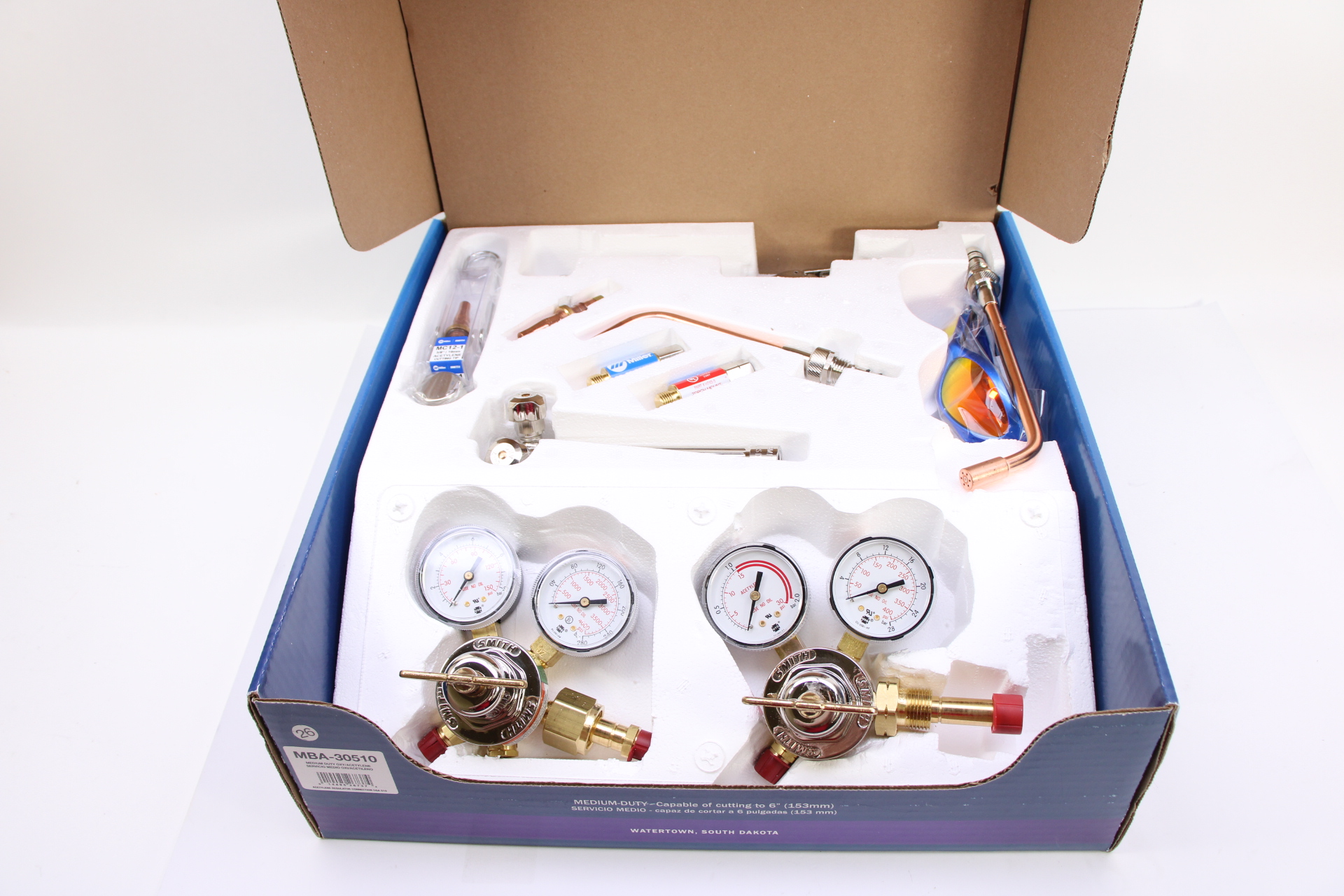 Miller Smith Equipment MBA-30510 Medium Duty Acetylene Cutting/Welding ...