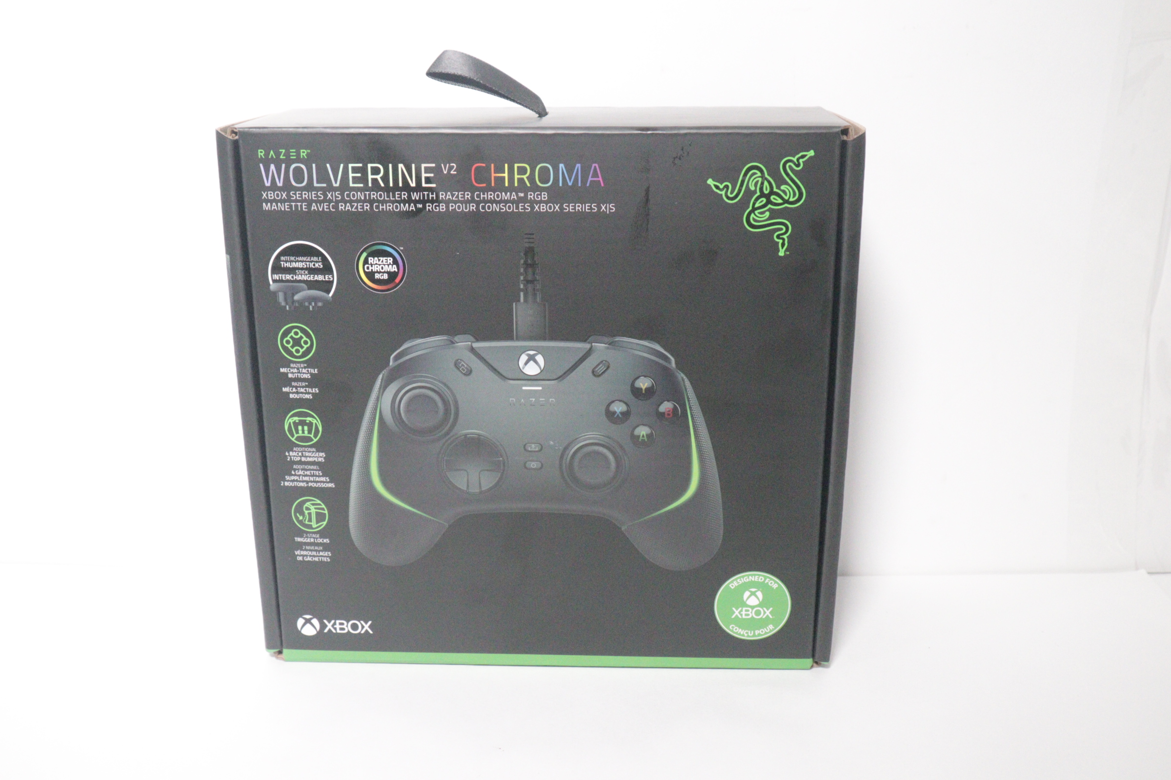 Razer Wolverine V2 Chroma RZ06-04010100 Xbox Series X/S/PC Wired ...