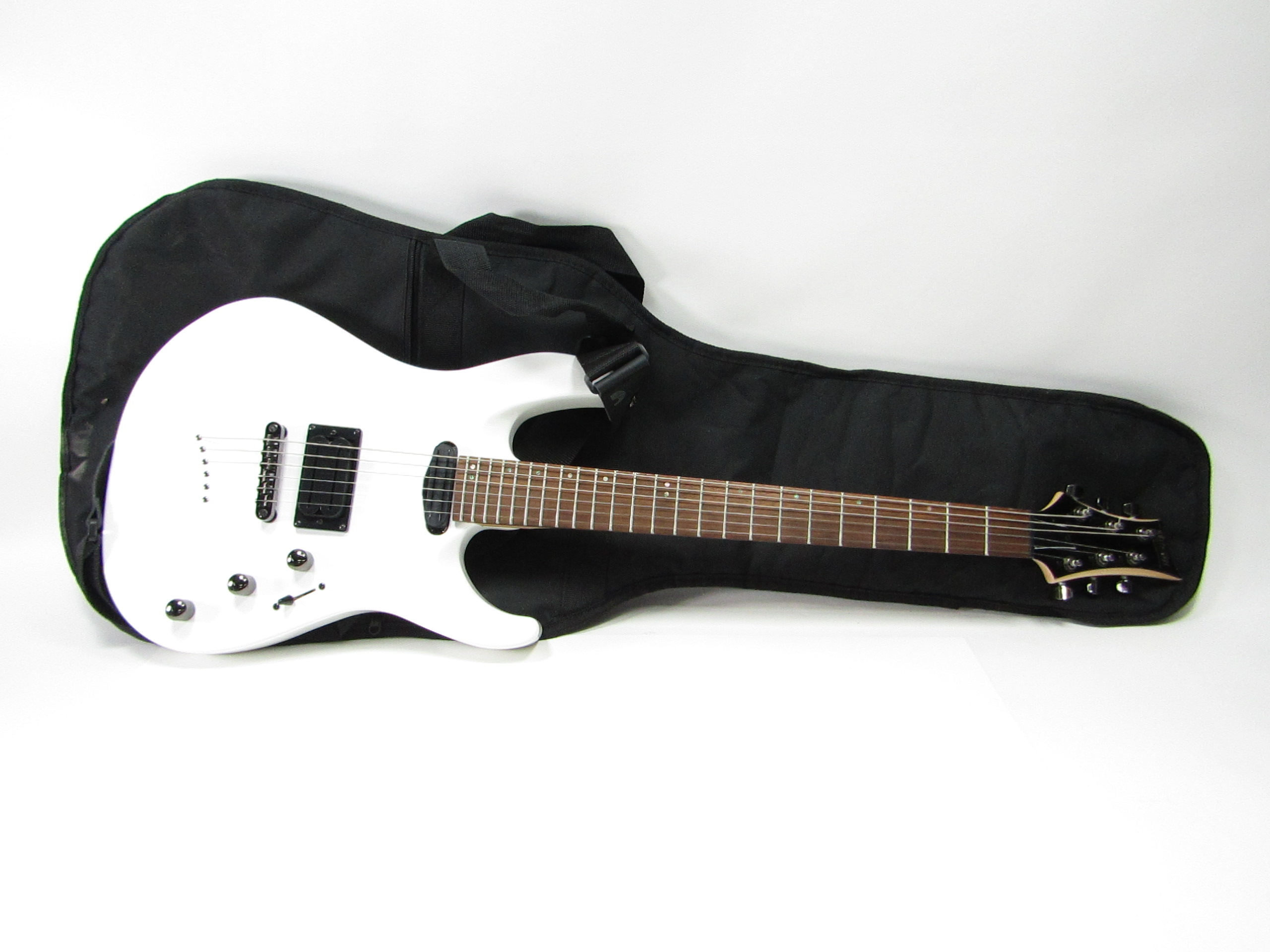 Mitchell MD200 Modern Double-Cutaway White Right Handed Electric Guitar