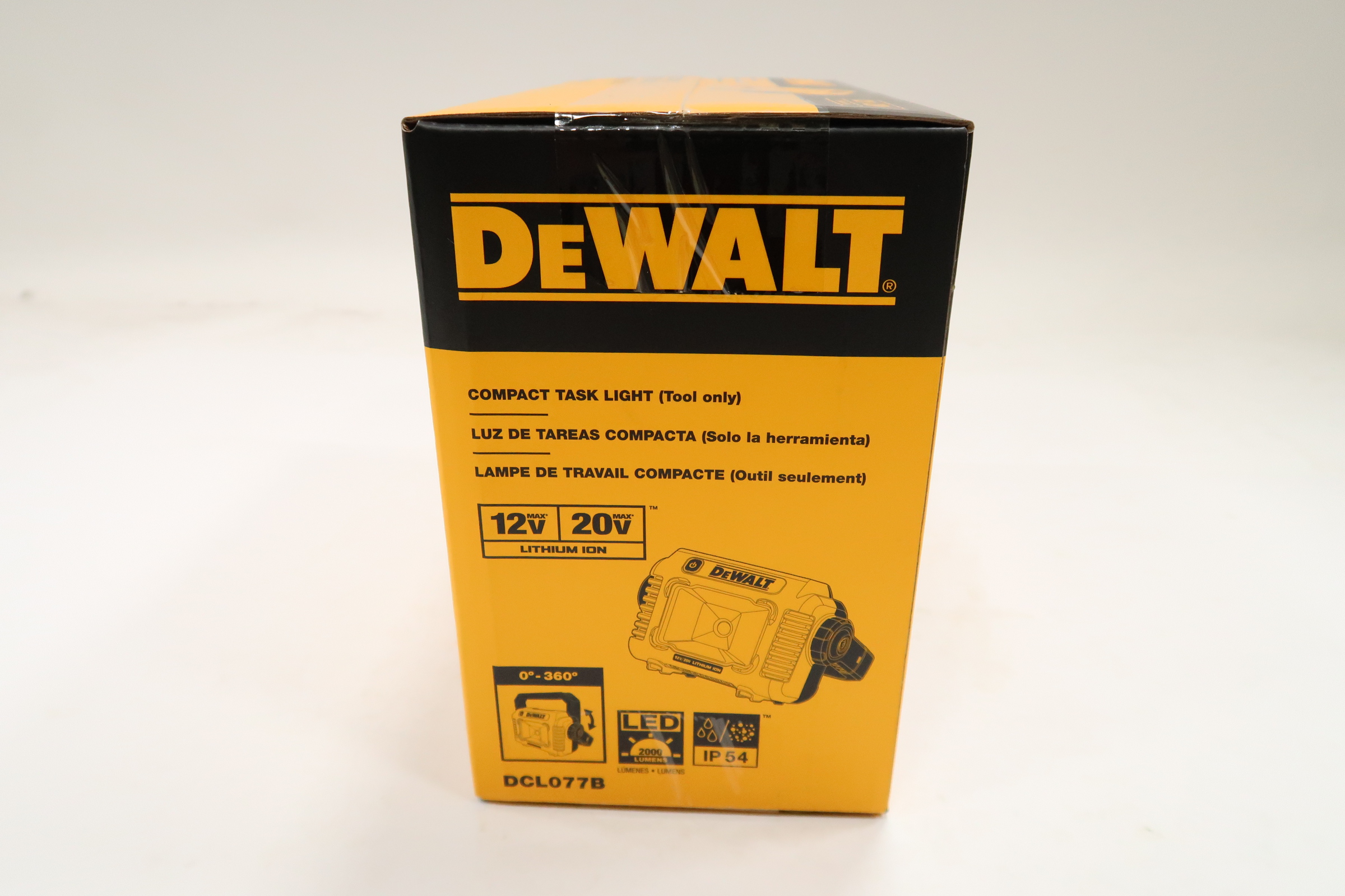 DeWalt DCL077B 20V MAX Compact Cordless Task Light 9743