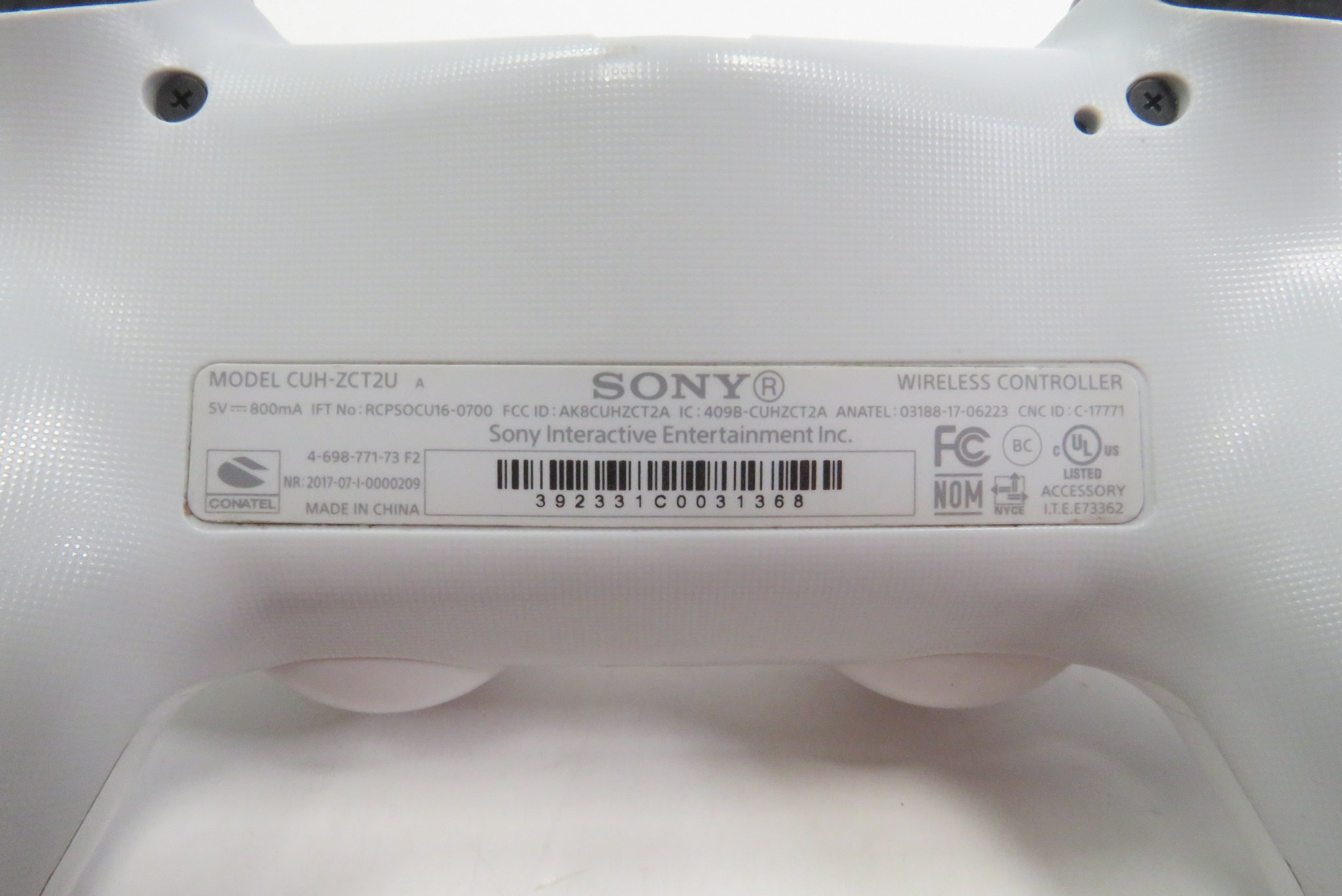 Sony DualShock 4 CUH-ZCT2U PlayStation 4 Controller -4765