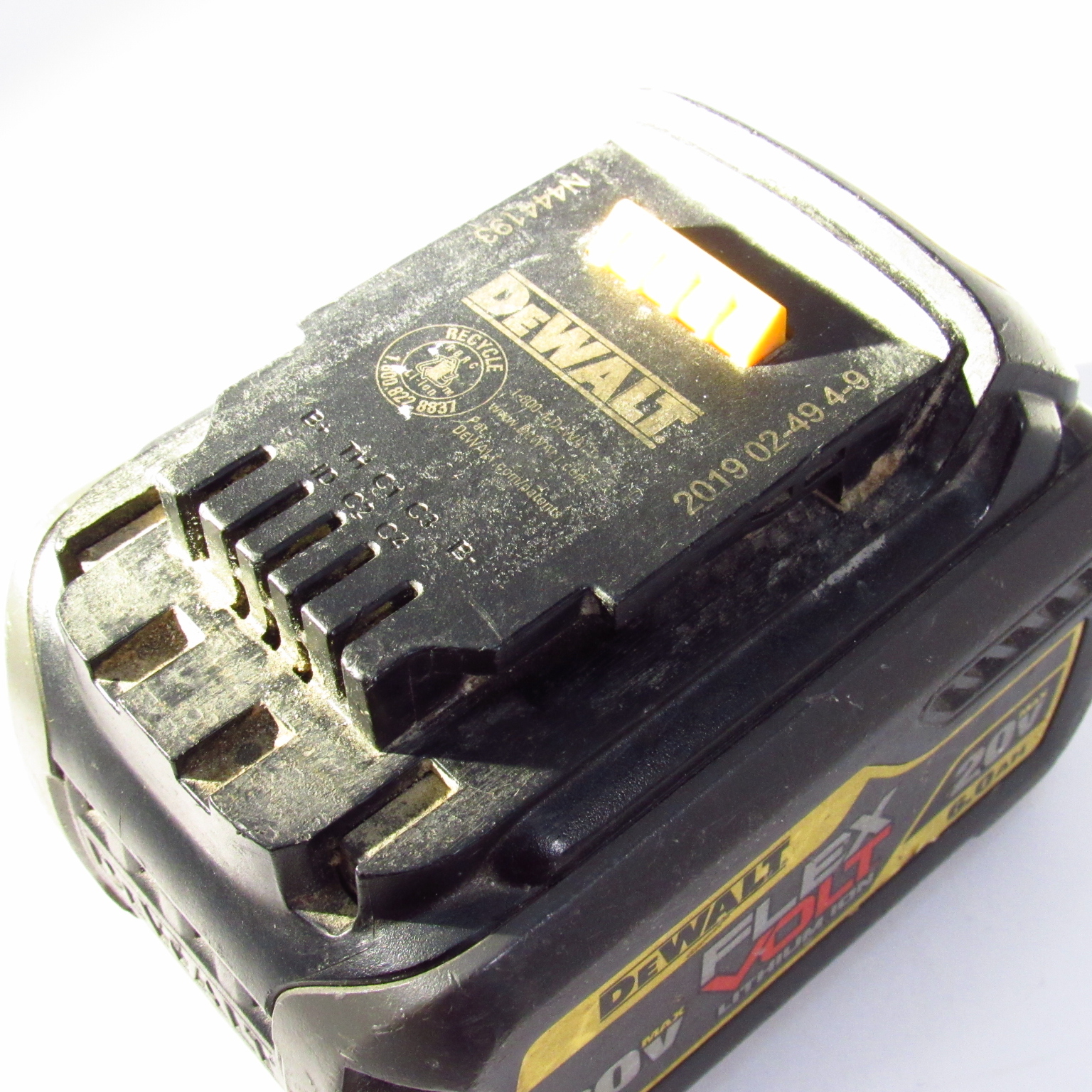 DeWalt DCB606 FlexVolt 20V/60V 6Ah/2Ah Lithium-ion Battery Pack