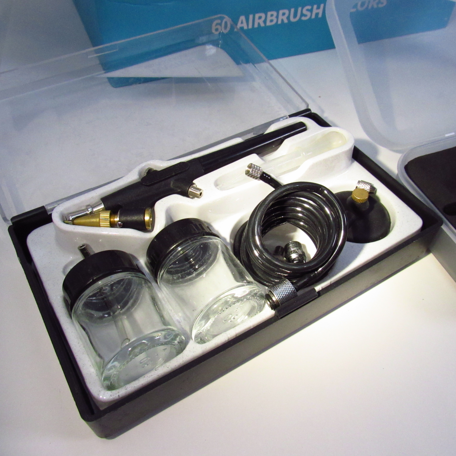 Master Airbrush MAS TC-320-HB Cool Runner Dual Fan Compressor Kit