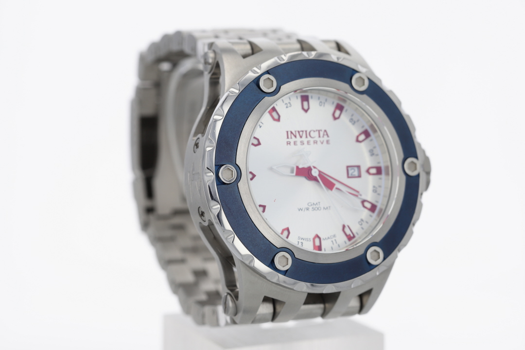 Invicta Puppy Reserve Specialty Edition Silver Dial Stainless Steel Men ...
