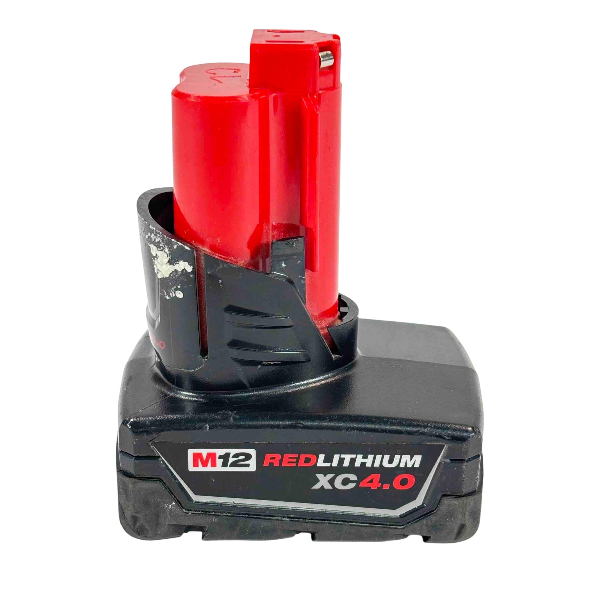Milwaukee 48 11 2440 M12 12V 4Ah Lithium Ion XC Extended Capacity Battery Pack