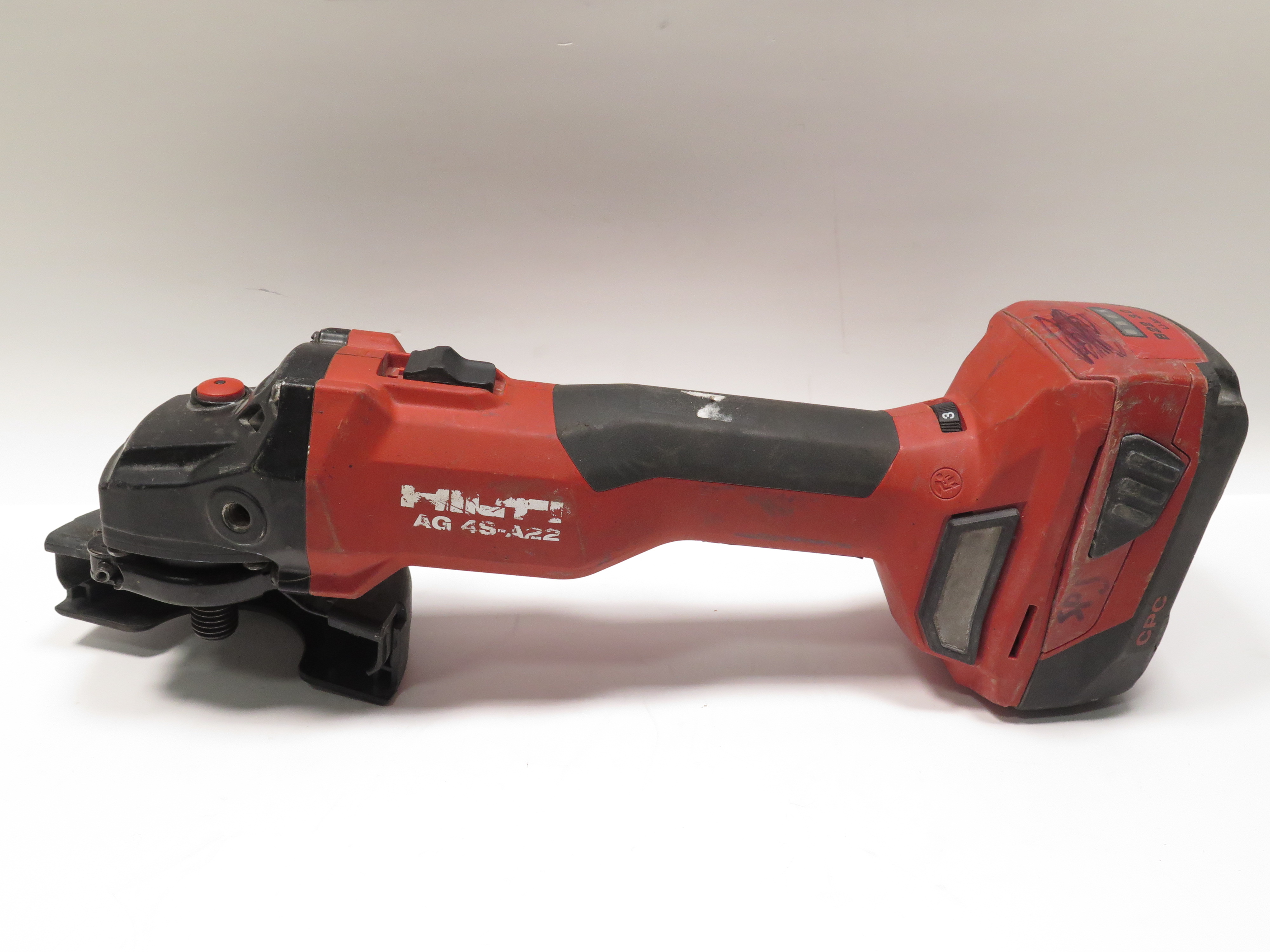 Hilti AG 4S-A22 22V Lithium-Ion Cordless 4-1/2" Brushless Angle Grinder ...