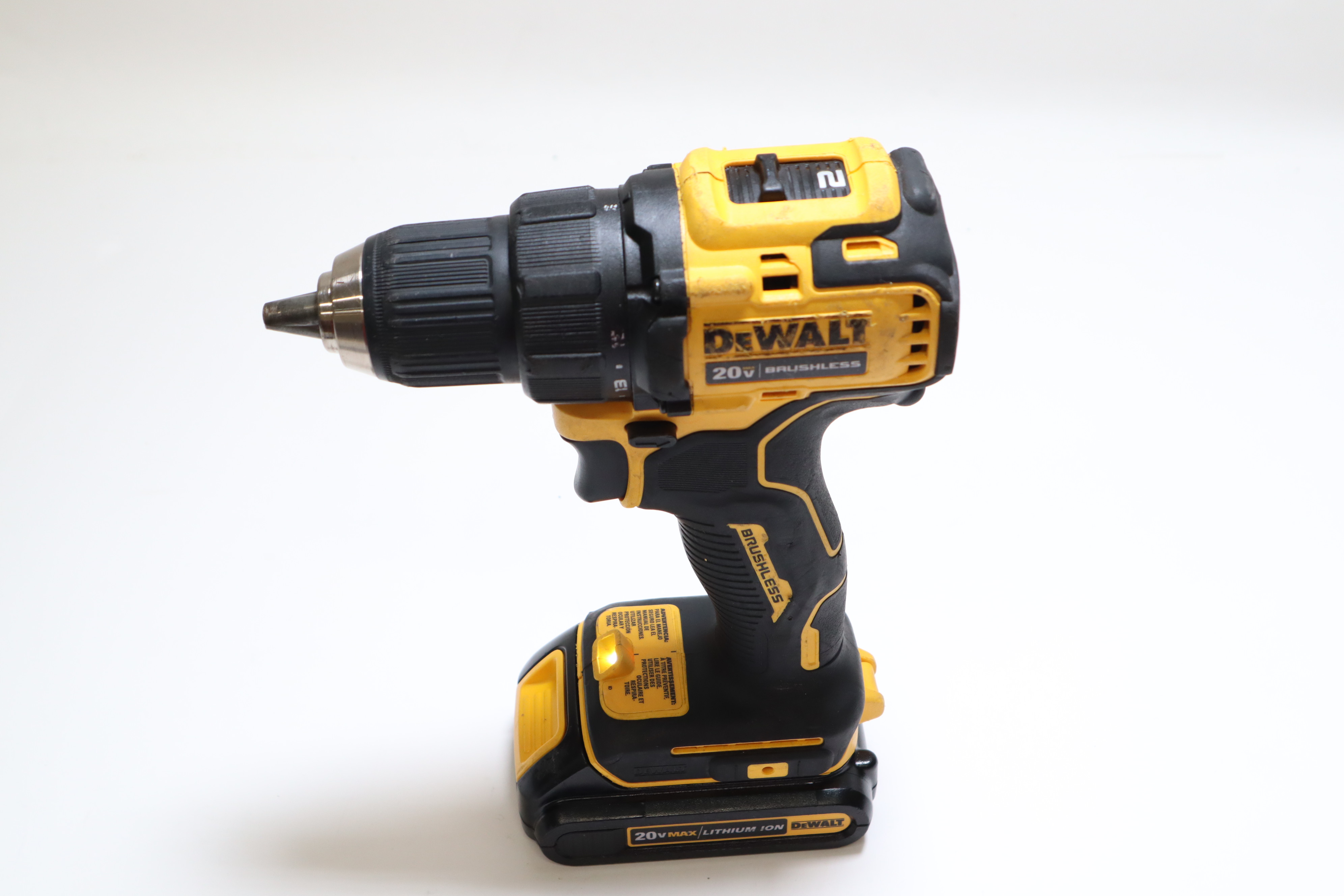 DEWALT DCD708 ATOMIC 20-Volt MAX Cordless Brushless Compact 1/2 in ...